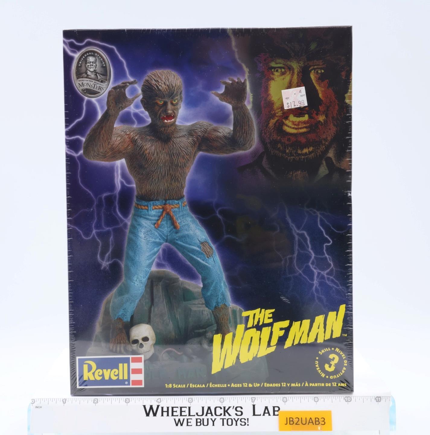 The Wolfman Universal Monsters 2009 Revell 1:8 Scale Plastic Model Kit ...