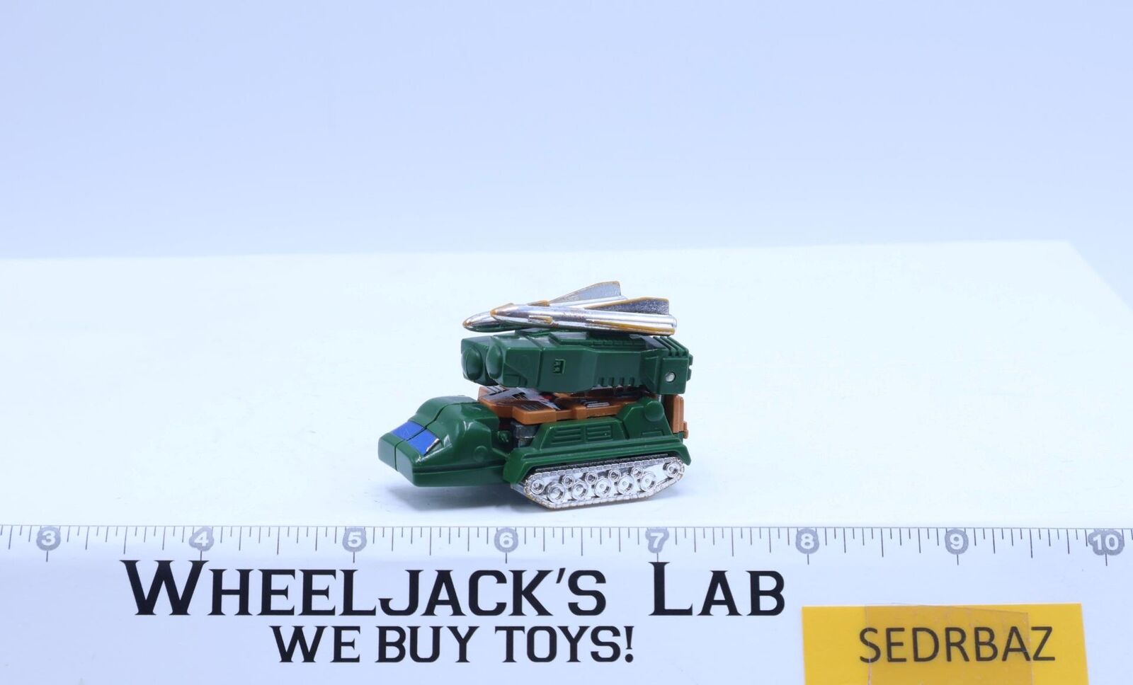 Blaster Robot Rocket Launcher MR-23 GREEN Gobots 1983 Tonka Action ...