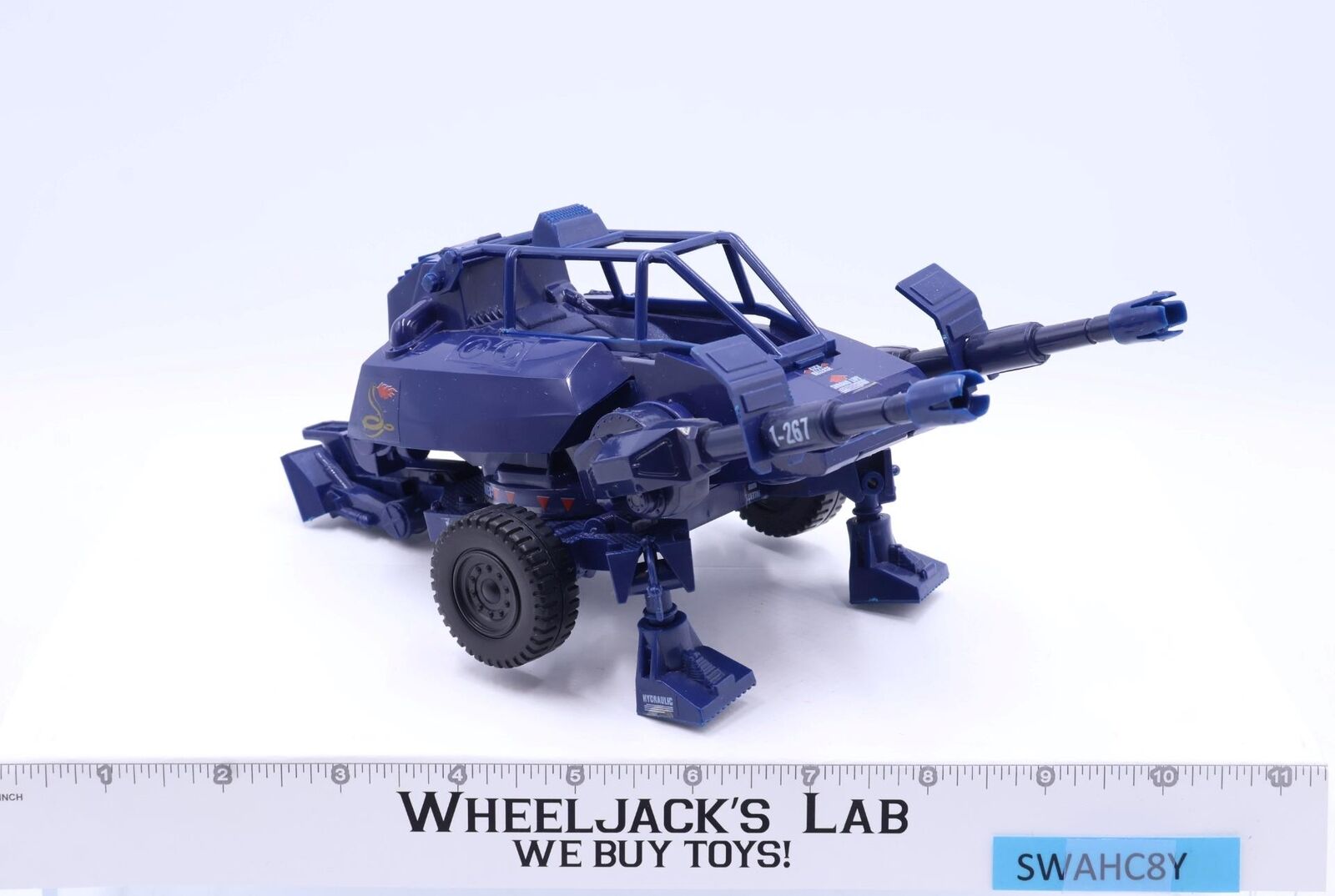 ASP 100% Complete GI Joe 1984 Hasbro Vintage Action Figure Vehicle ...