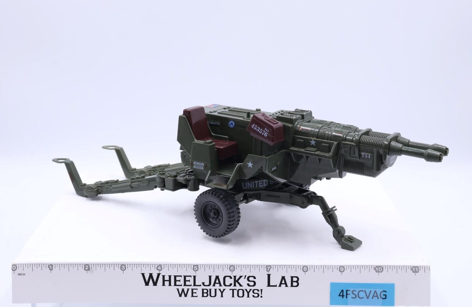 HAL 100% Complete G.I. Joe 1982 Hasbro Vintage Vehicle Action Figure ...