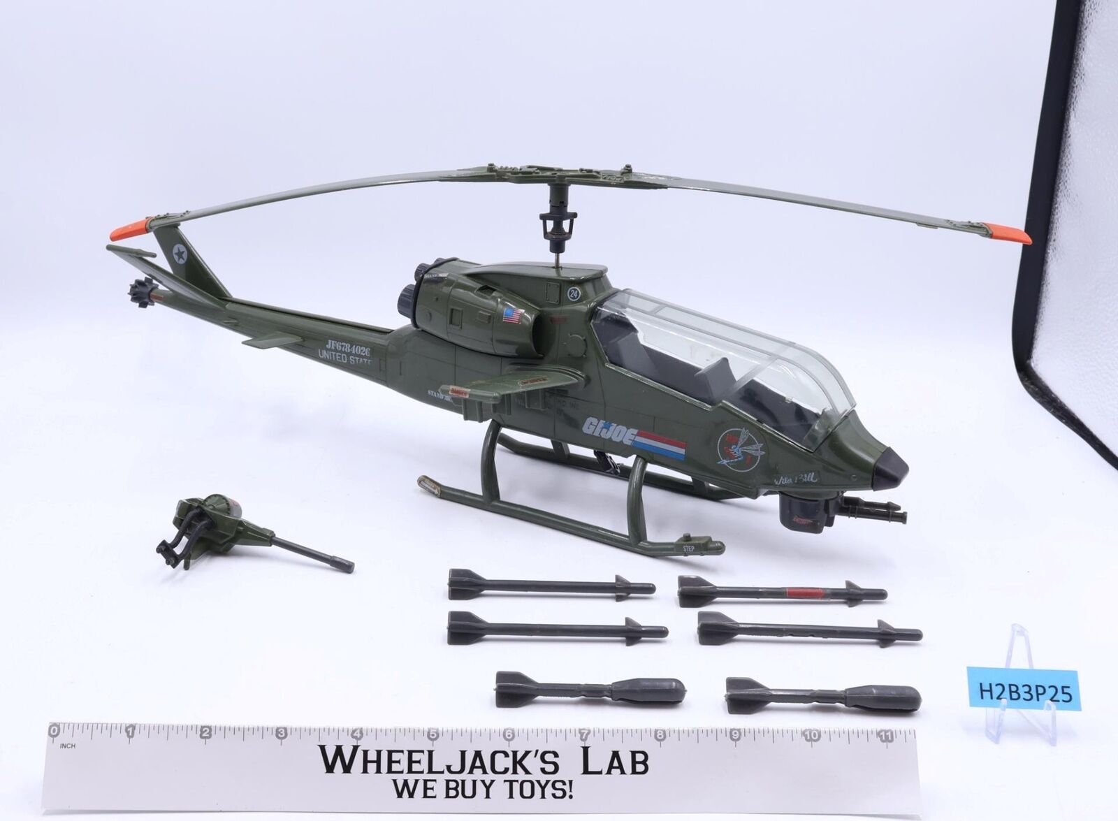 Dragonfly Assault Copter 100% Complete G.I. Joe 1983 Hasbro Vintage ...