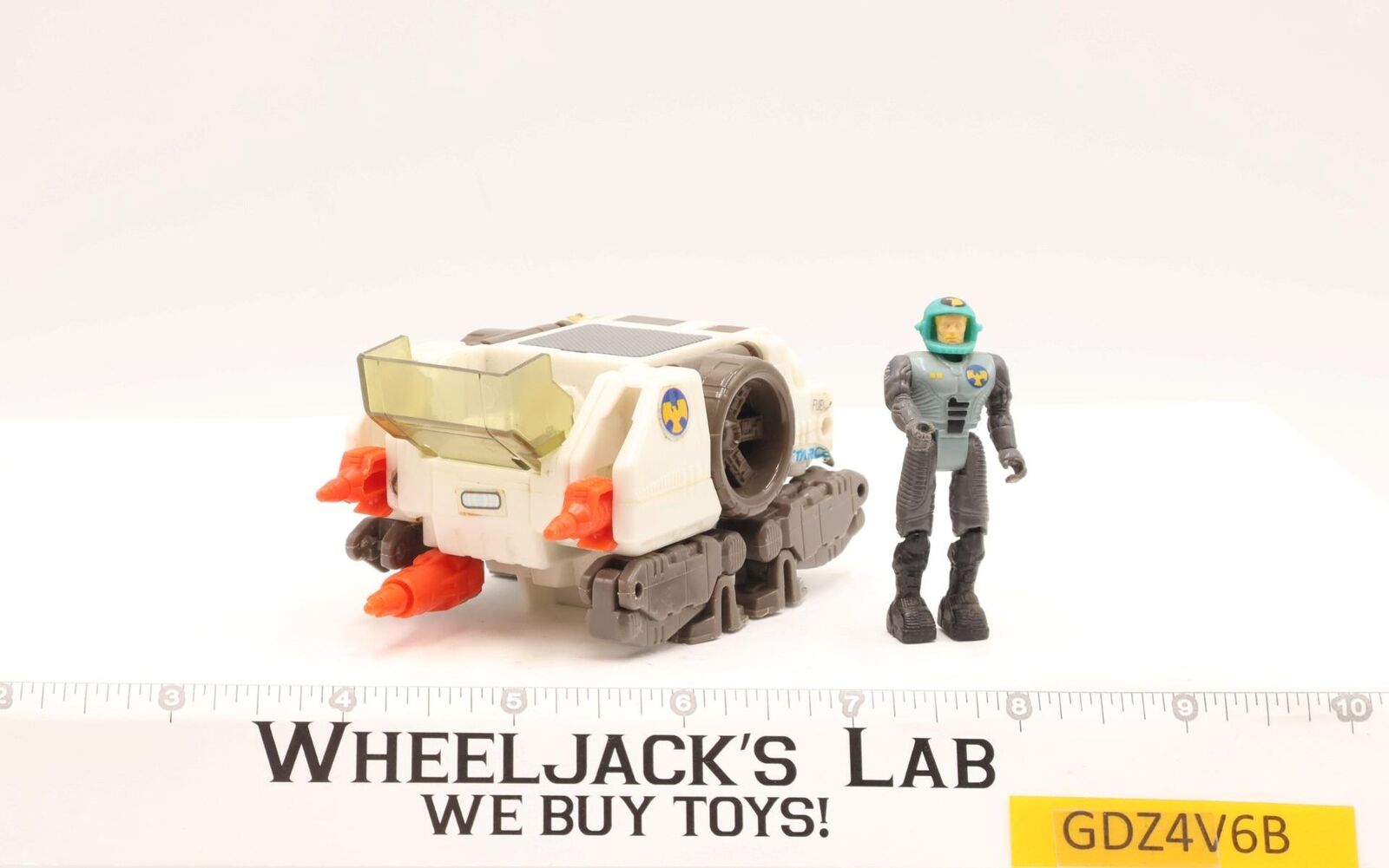 Battlecrane W/ Bob Anders Starcom 1986 Coleco Action Figure Vehicle ...