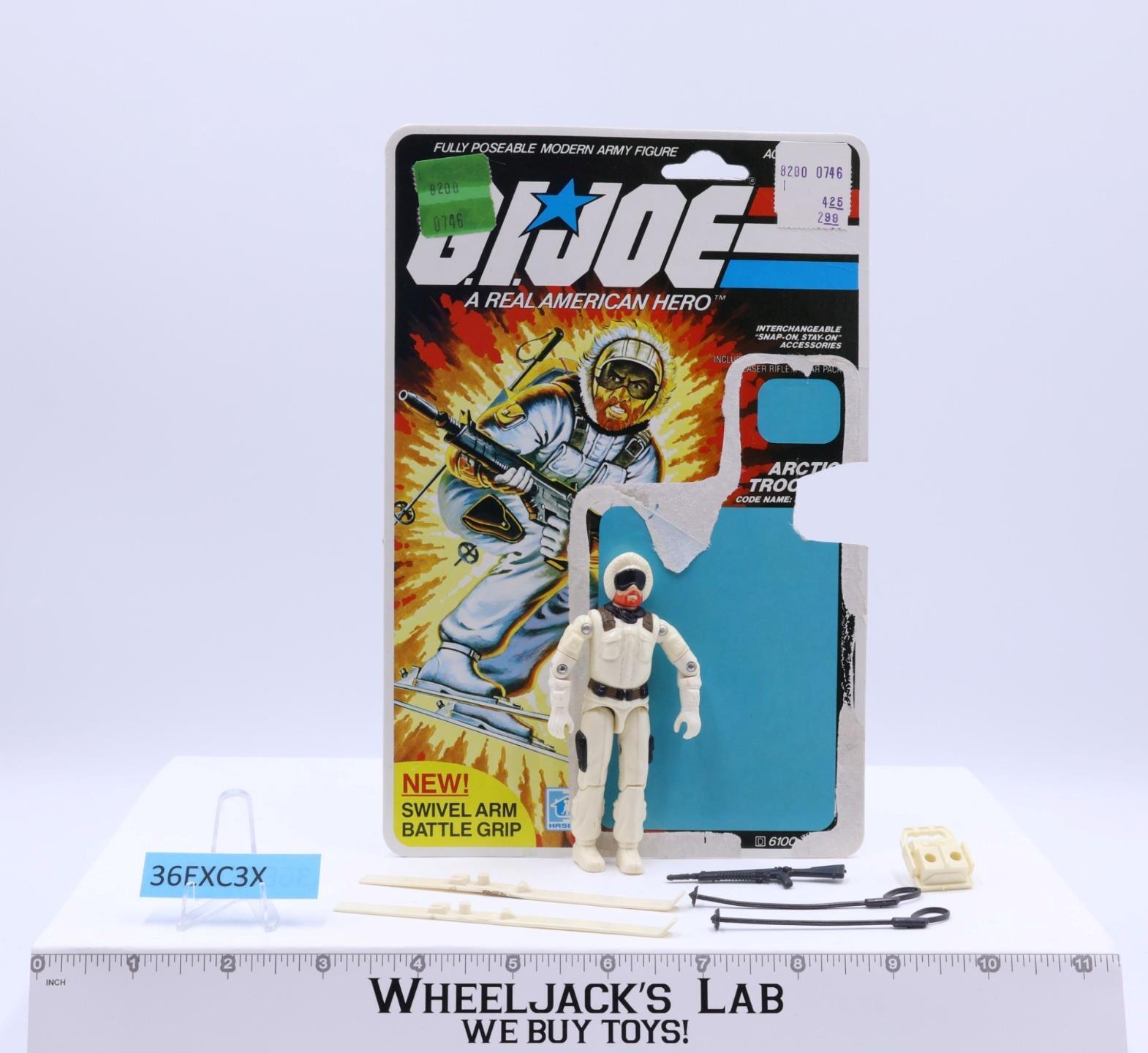 Snow Job V1 100% Complete W/Cardback 1983 GI Joe ARAH Vintage Action ...