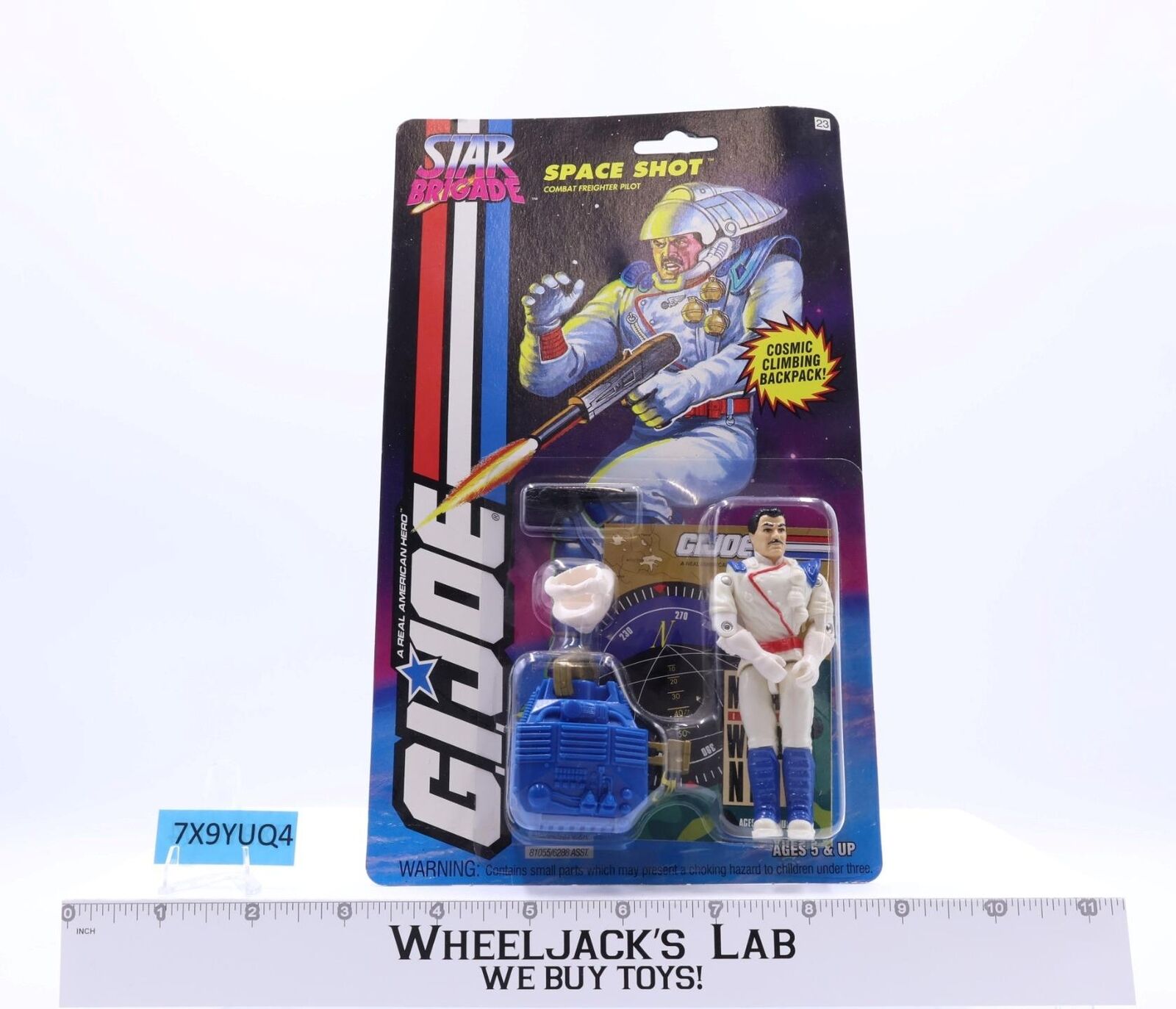 Space Shot GI Joe Star Brigade 1993 Hasbro Action Figure NEW MOSC ...