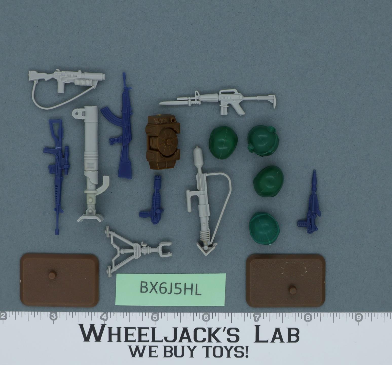 Battle Gear Accessory Set 2 Lot 10 1984 Weapons GI Joe Vintage Action ...