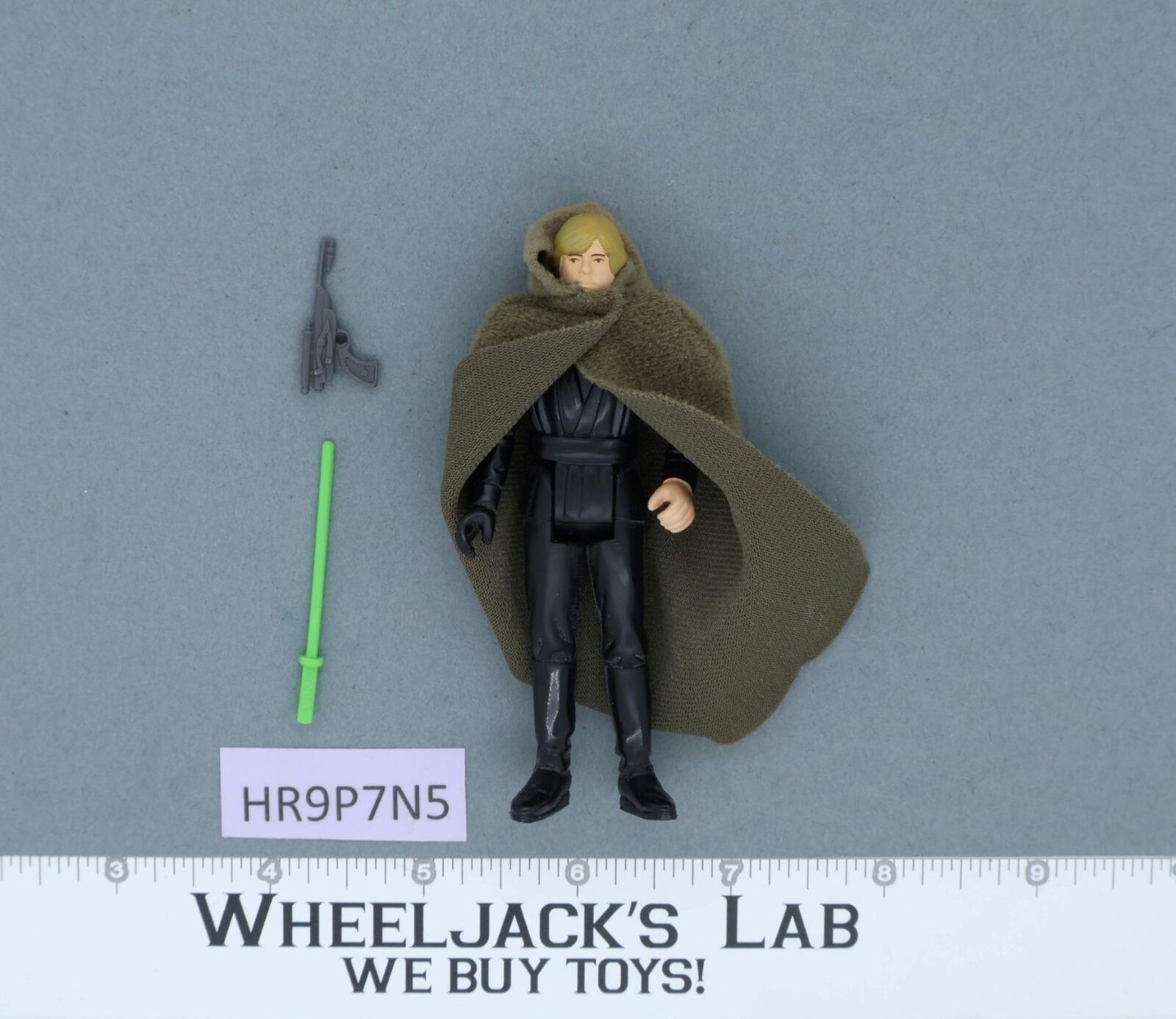 Luke Skywalker Jedi Knight 100% Complete Star Wars 1983 Kenner Figure ...