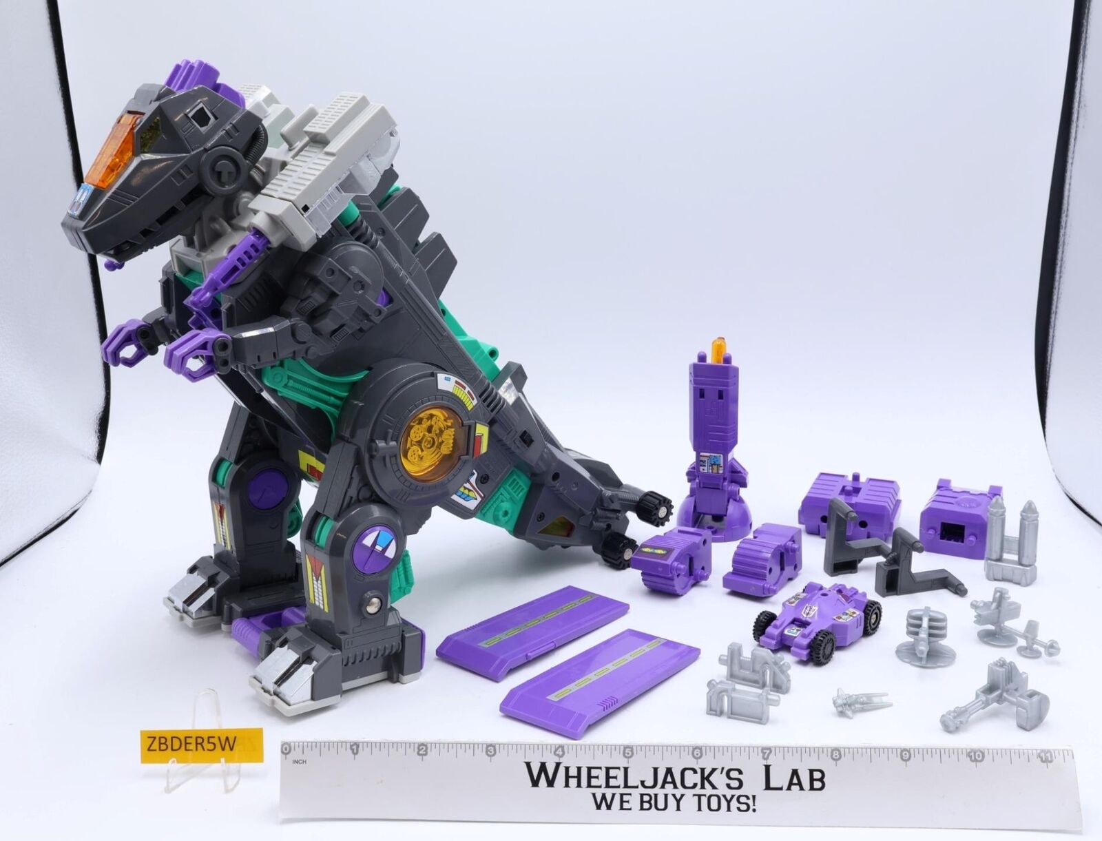 Trypticon 100% Complete WORKS Vintage 1986 G1 Transformers Hasbro ...