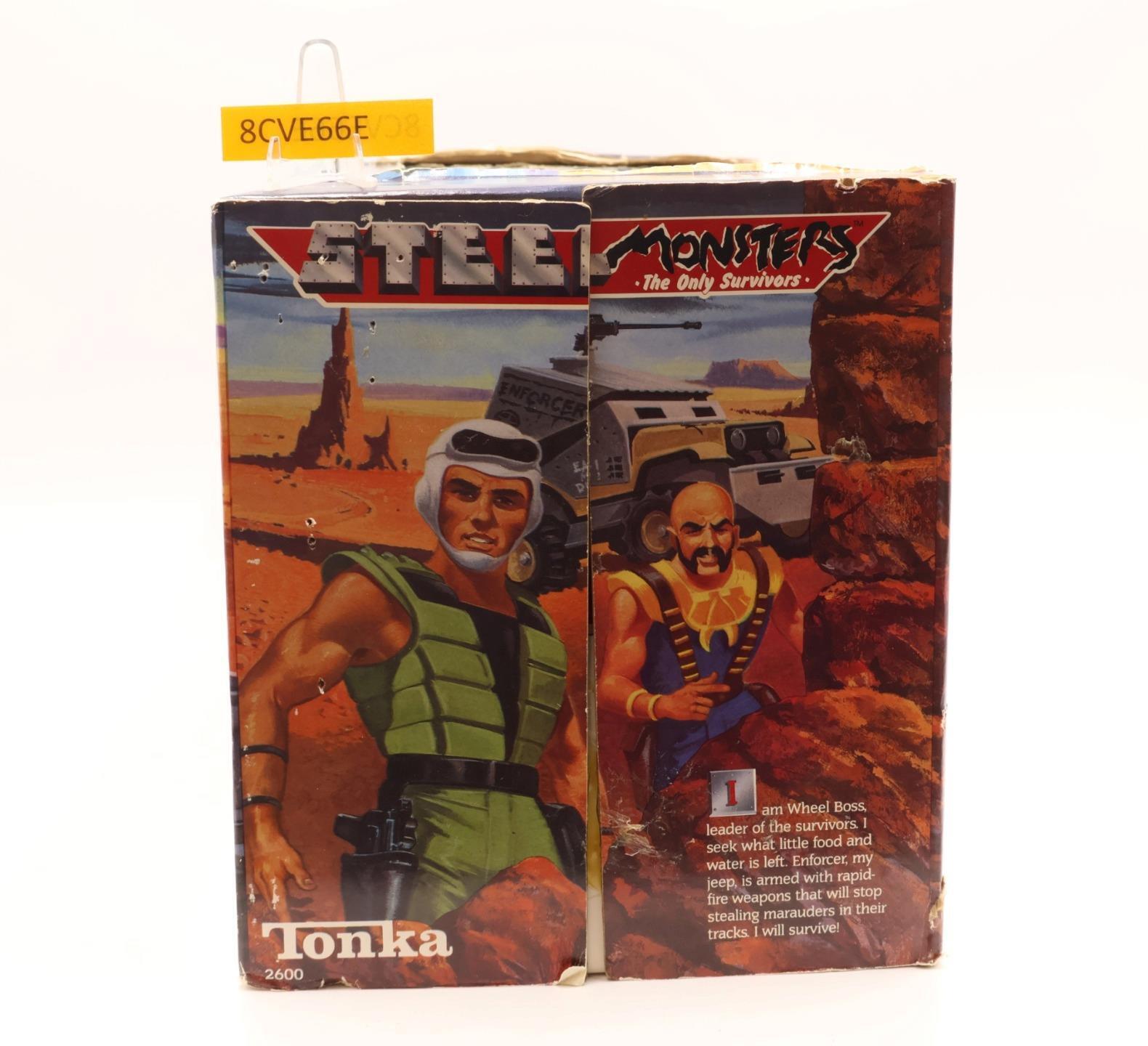 Enforcer 100% Complete Steel Monsters 1986 Tonka Vintage Action Figure ...