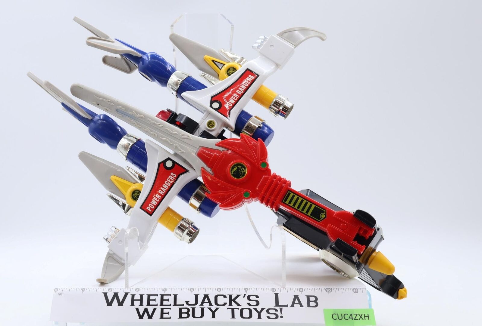 Power Blaster MMPR Power Rangers 5-in-1 Toy Weapon 1994 Bandai 20 ...