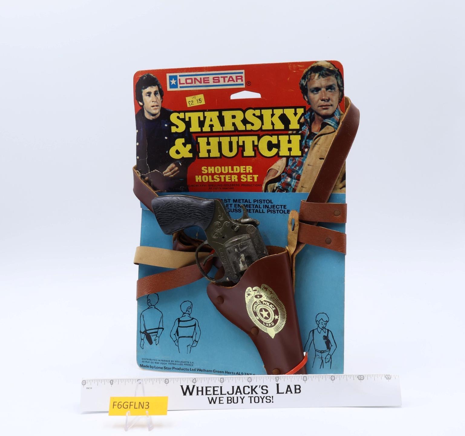 Starsky & Hutch Shoulder Holster Set on Card 1976 Lone Star Products ...