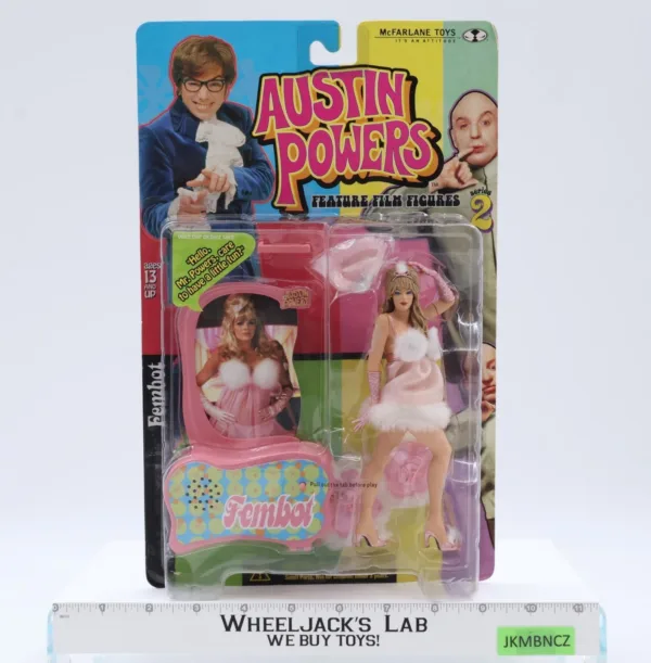 Fembot Austin Powers 1999 McFarlane Toys Action Figure NEW MOSC ...