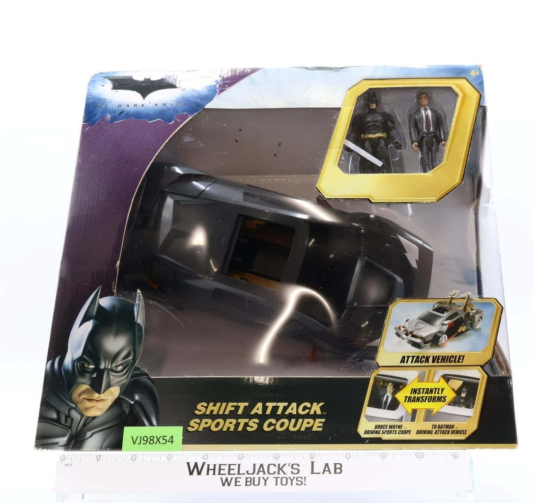 Shift Attack Sports Coupe Batman The Dark Knight 2008 Mattel NEW MISB ...