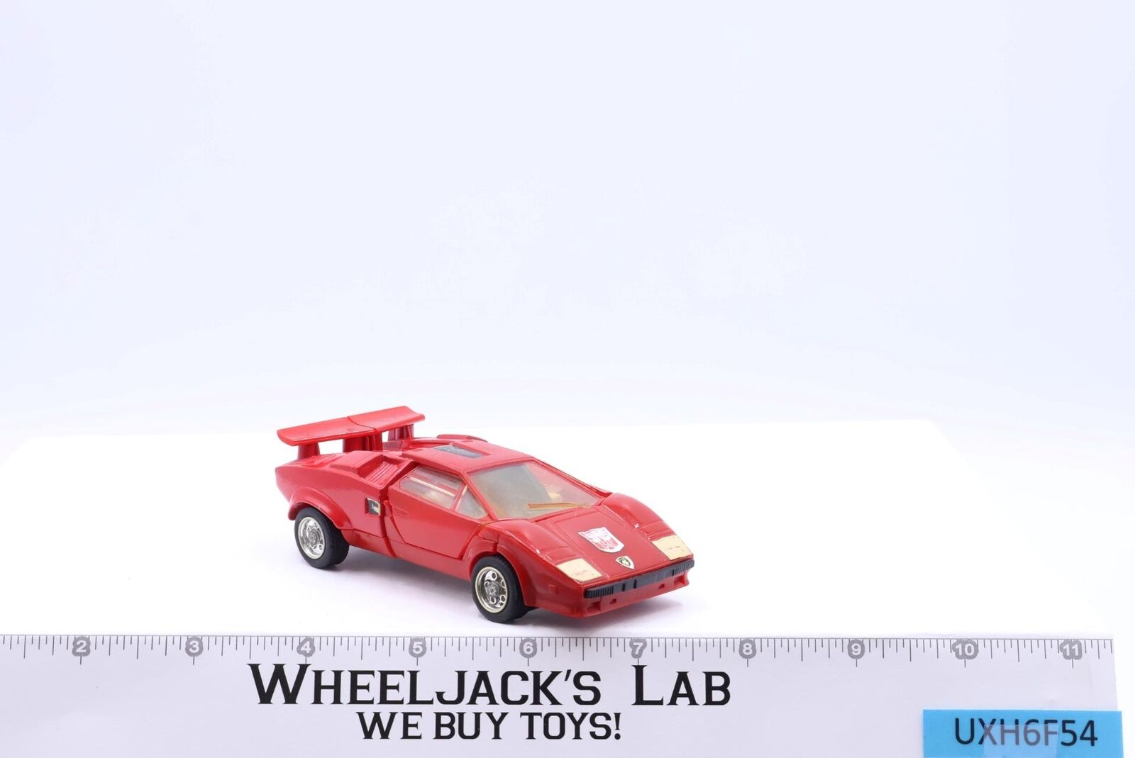 Sideswipe Lamborghini 1984 G1 Transformers Vintage Hasbro Action Figure ...