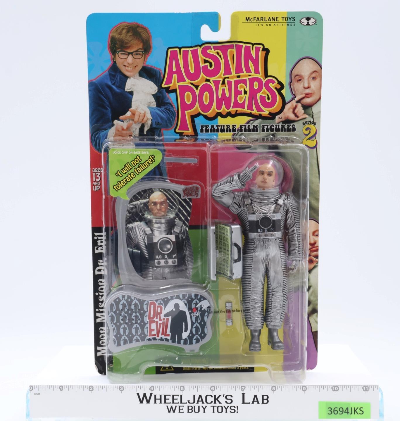 Moon Mission Dr. Evil Austin Powers 1999 McFarlane Toys Action Figure ...