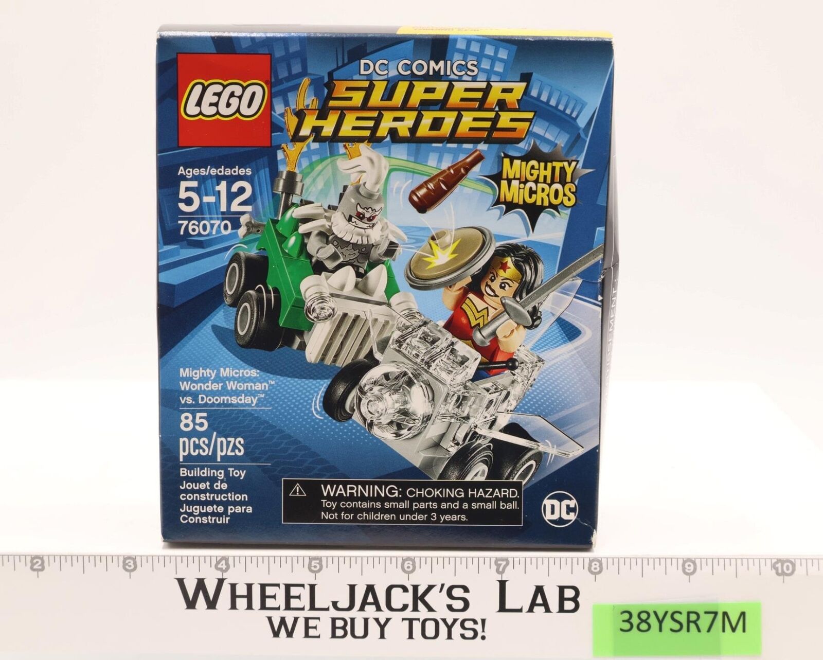 #76070 Wonder Woman vs Doomsday DC Comics Mighty Micros 2017 Lego NEW SEALED - Wheeljack's Lab
