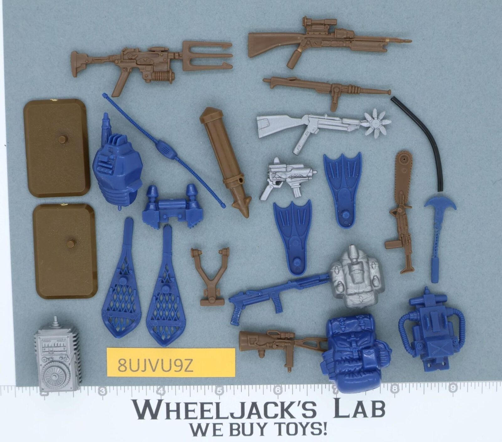 Battle Gear Accessory Set 6 Lot 1 1988 Weapons GI Joe Vintage Action ...