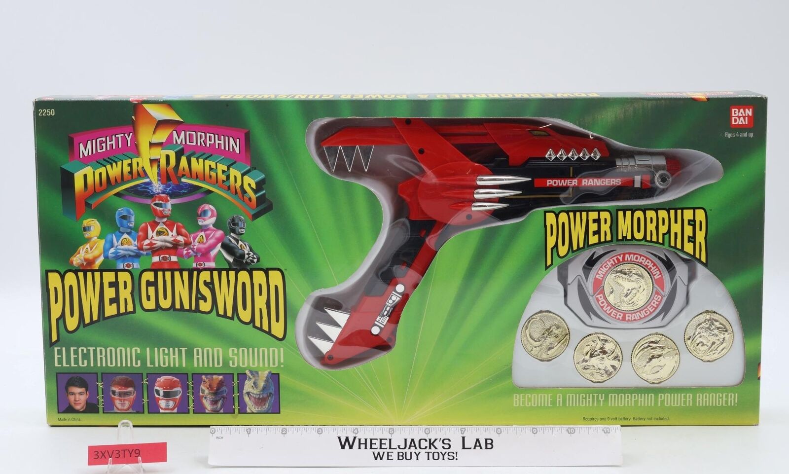 Power Gun Sword & Power Morpher Power Rangers 1994 Bandai NEW SEALED ...