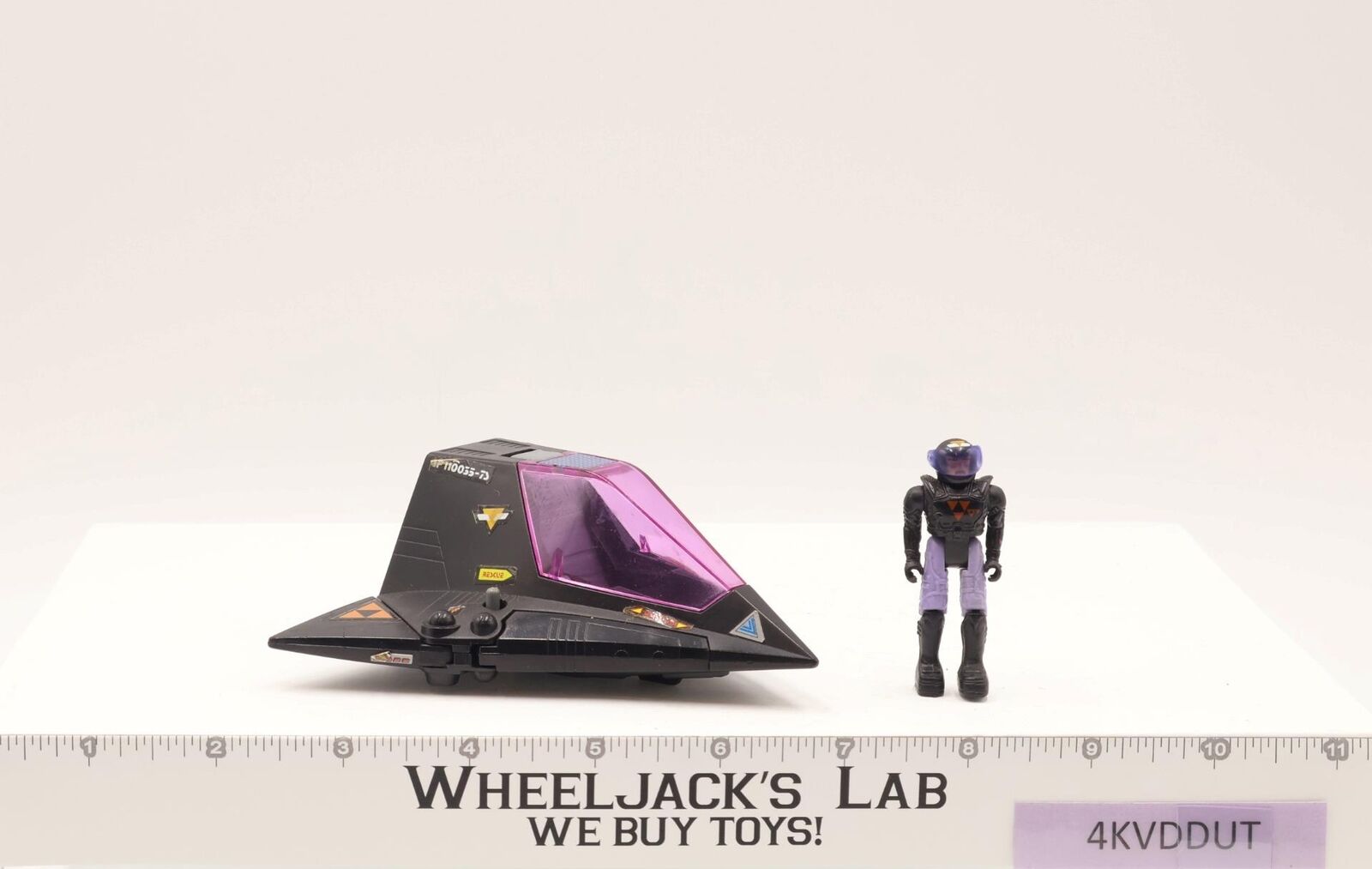 Shadow Parasite W/ LT. Magg Complete Starcom 1986 Coleco Action Figure ...