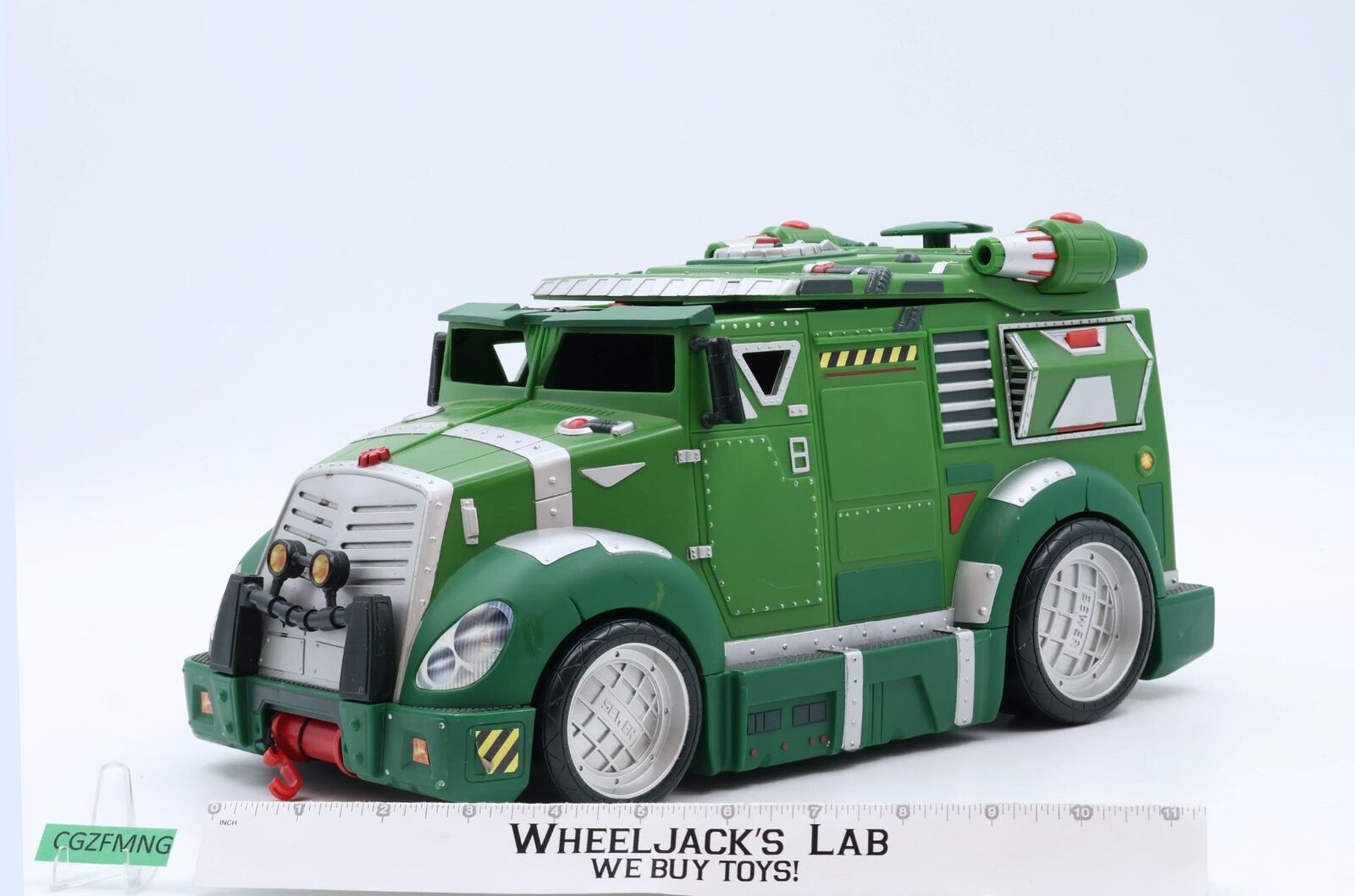 Battle Shell Armored Truck Teenage Mutant Ninja Turtle TMNT 2002 ...