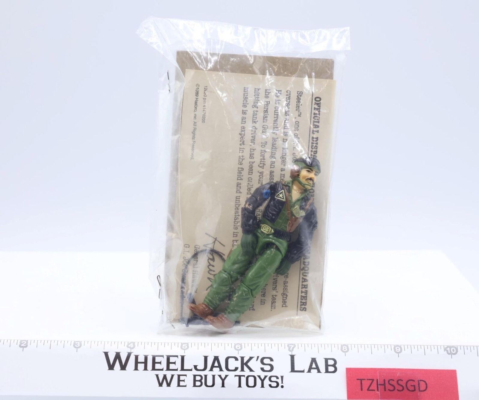 Rampage Mail Away GI Joe 1989 Hasbro Action Figure NEW SEALED Baggie ...