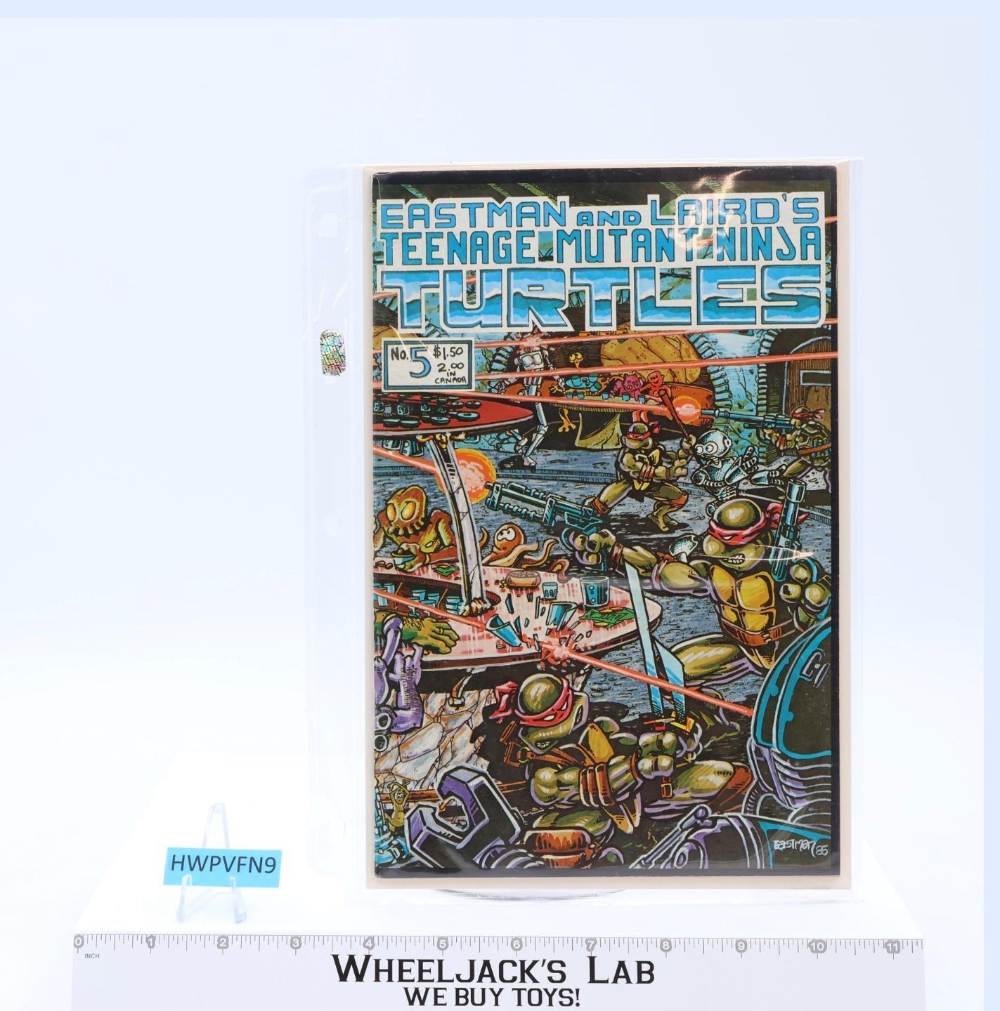 Eastman & Laird's Teenage Mutant Ninja Turtles TMNT #5 Comic Book 1985 ...