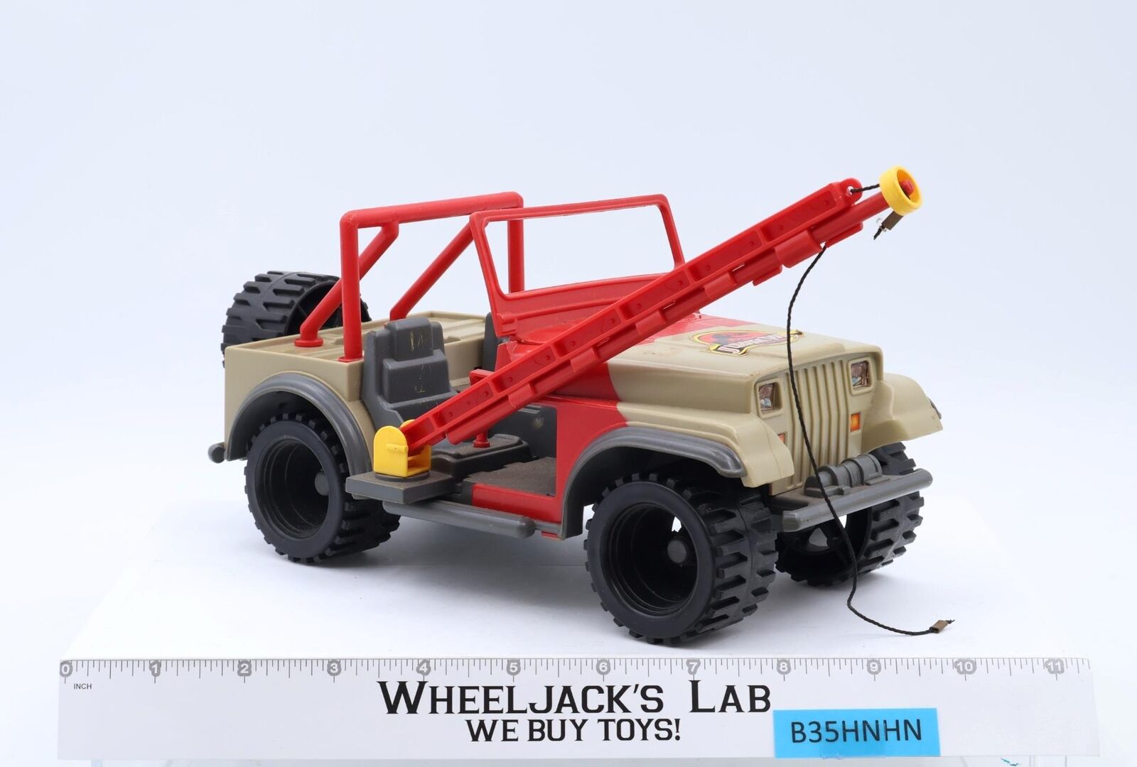 Bush Devil Tracker Jeep Action Figure Vehicle 1993 Jurassic Park ...