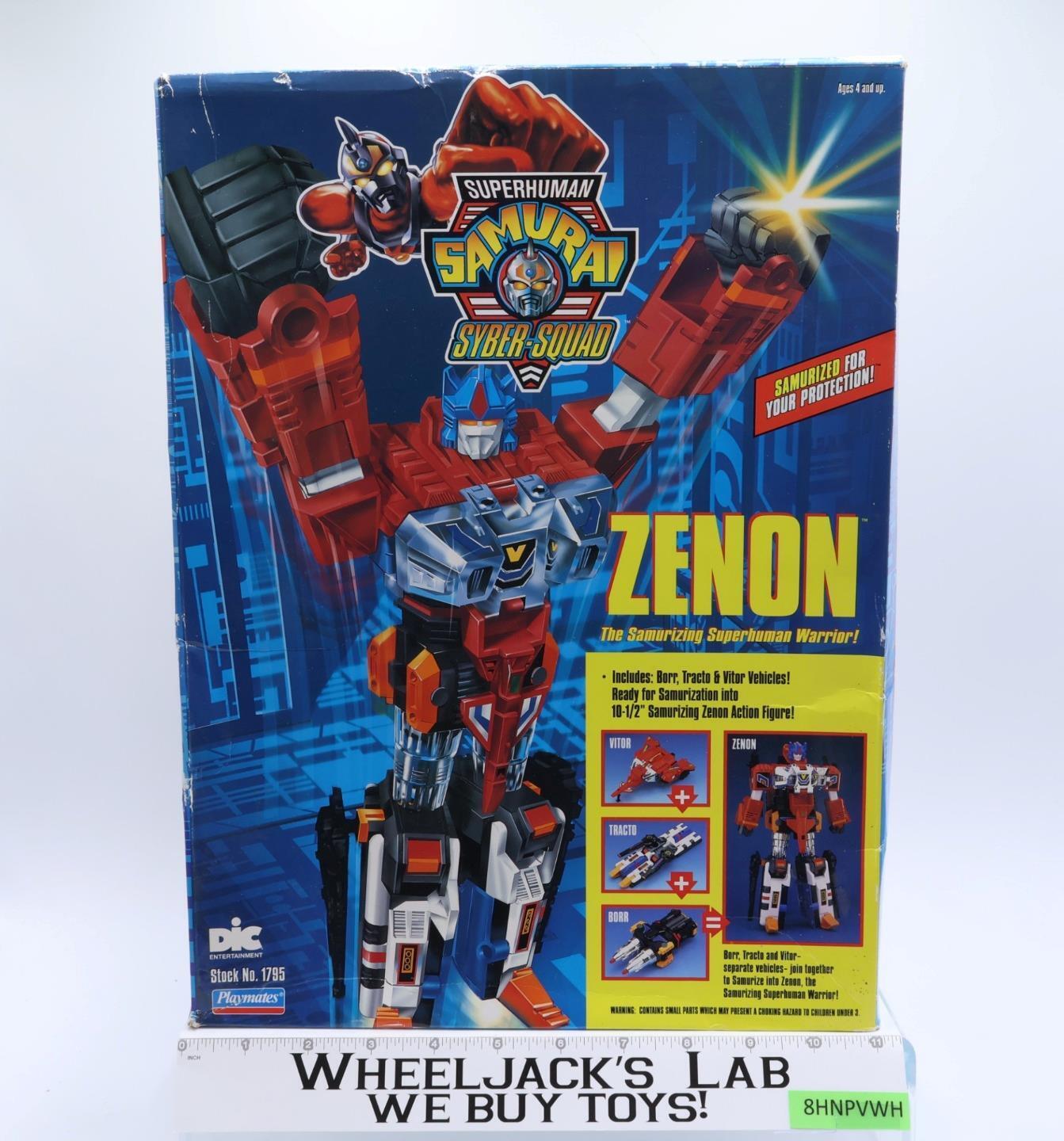 Zenon Complete Superhuman Samurai Syber-Squad 1994 Playmates Action ...