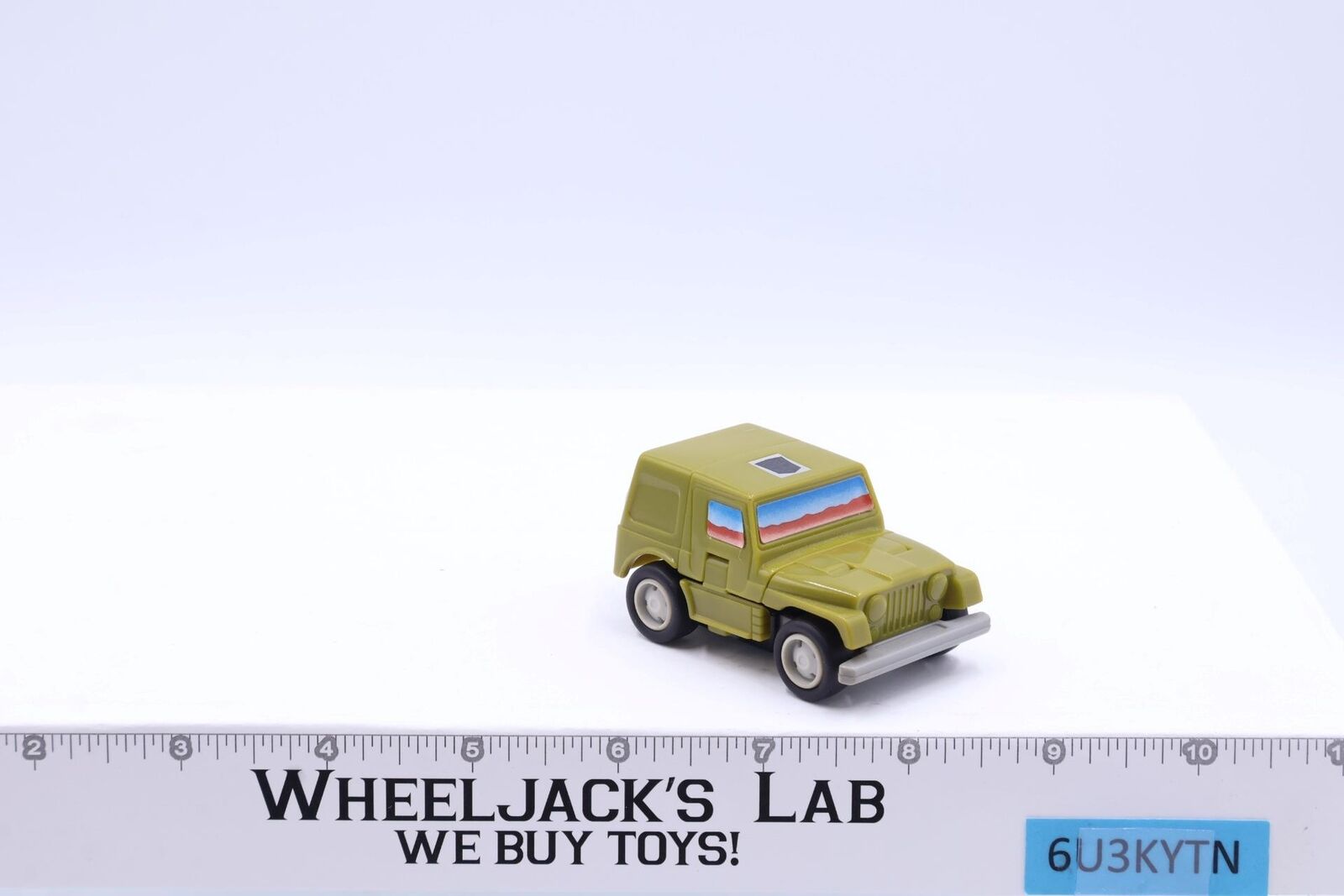 Rollbar 100% Complete WORKS 1987 Vintage G1 Transformers Jeep CJ-7 ...