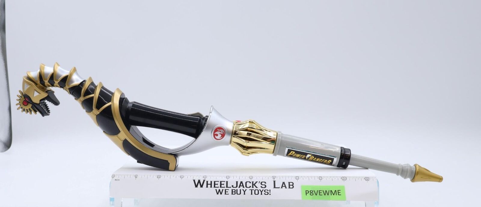 Dino Thunder Brachio Staff Power Rangers 2003 Bandai WORKS! - Wheeljack's Lab