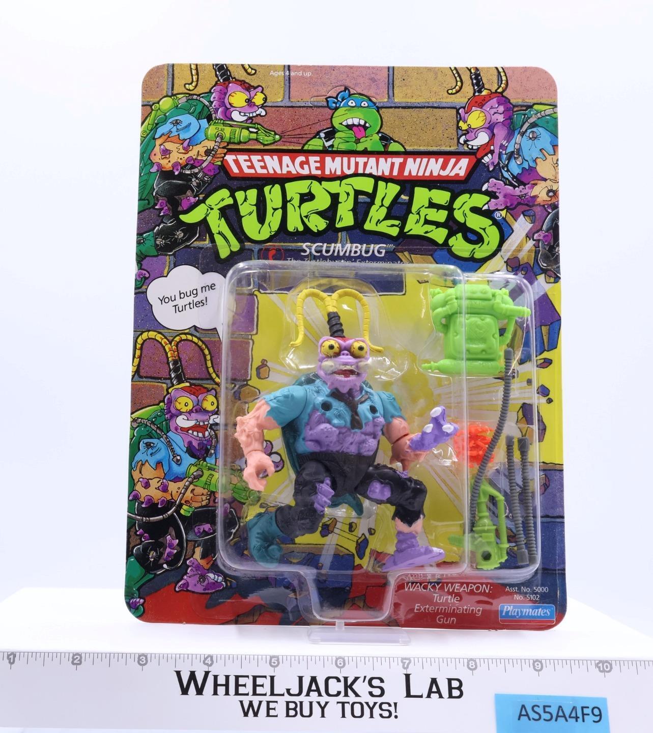 Scumbug Teenage Mutant Ninja Turtle TMNT 1990 Playmates NEW MOSC SEALED ...