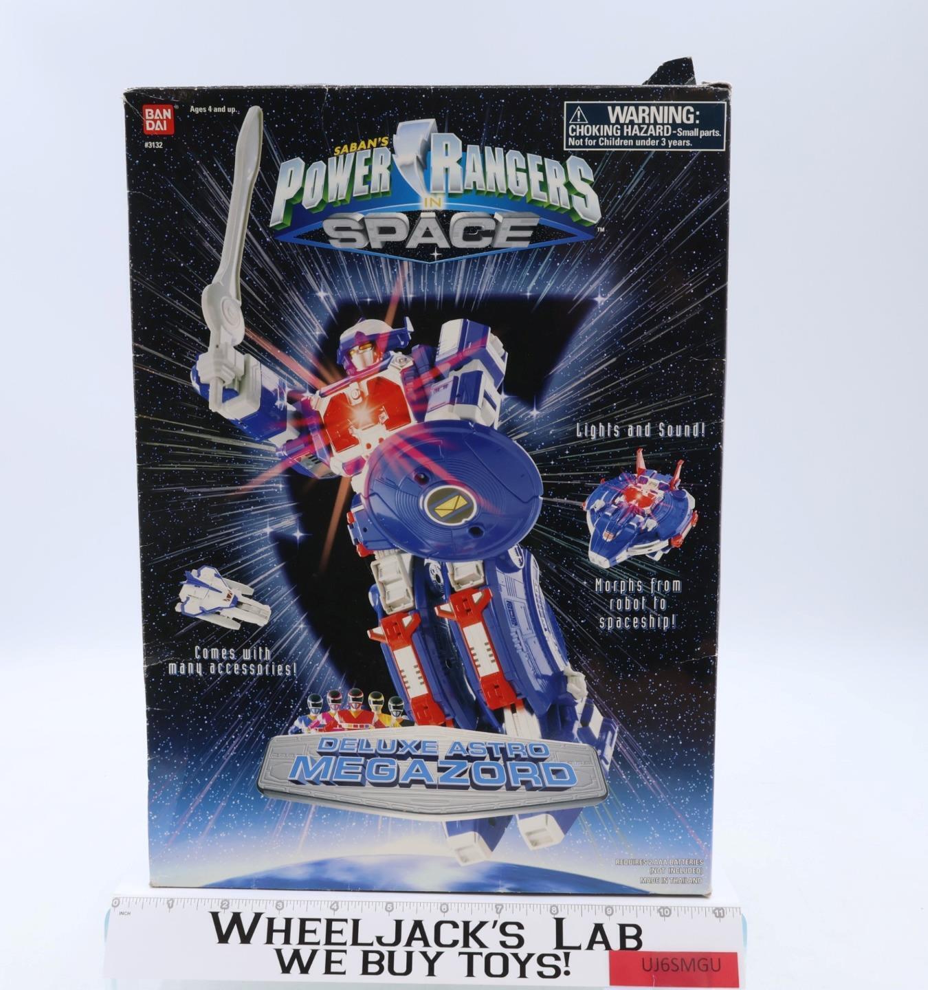 Deluxe Astro Megazord Power Rangers in Space 1997 Bandai Action Figure ...