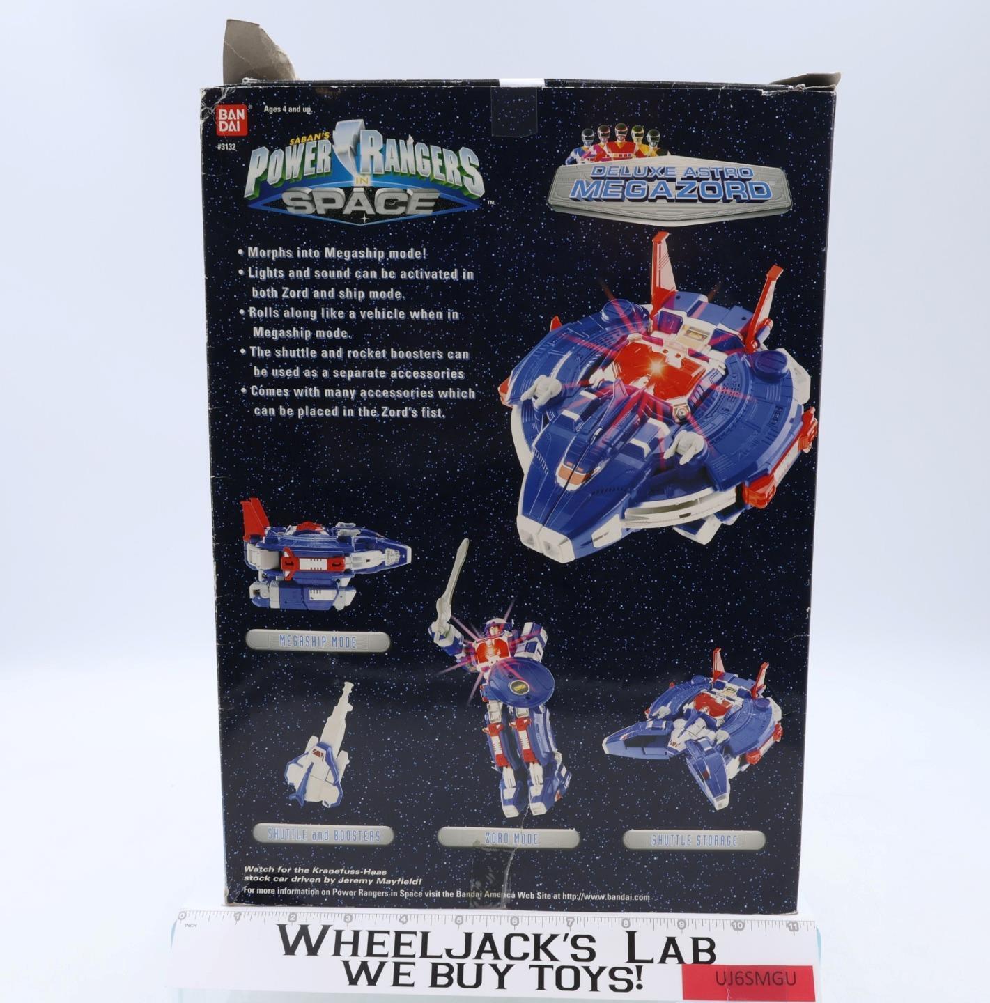 Deluxe Astro Megazord Power Rangers in Space 1997 Bandai Action Figure ...