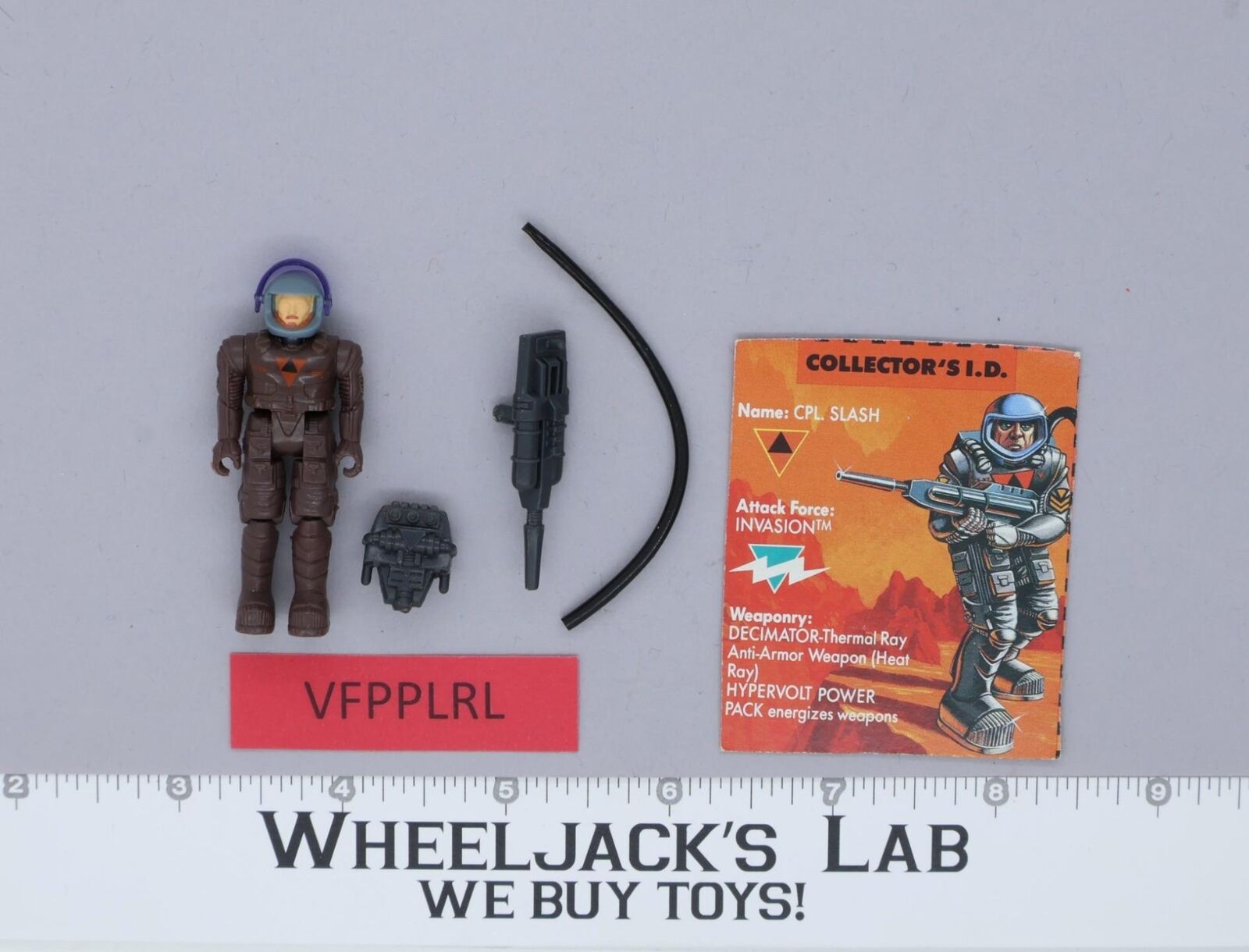 CPL. Slash 100% Complete Starcom 1986 Coleco Action Figure - Wheeljack ...