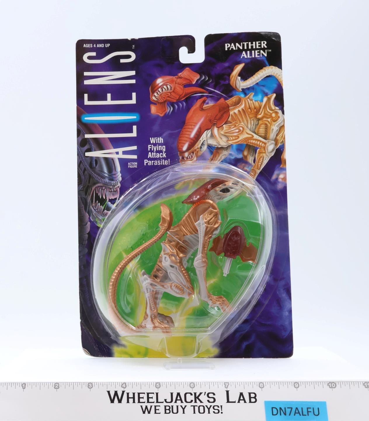 Panther Alien W/ Comic Aliens 1993 Kenner Action Figure NEW MOSC SEALED ...