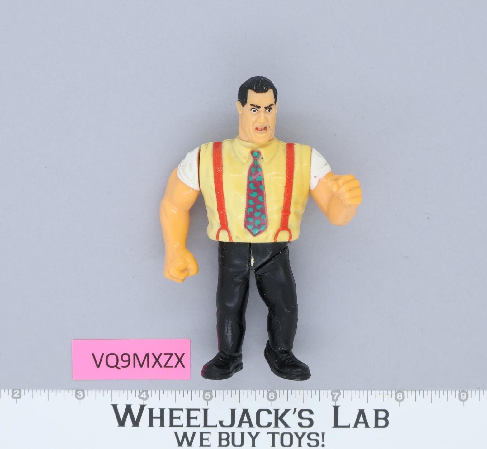 Irwin R. Schyster IRS 100% Complete WWF WWE Hasbro Wrestling 1990 Titan ...