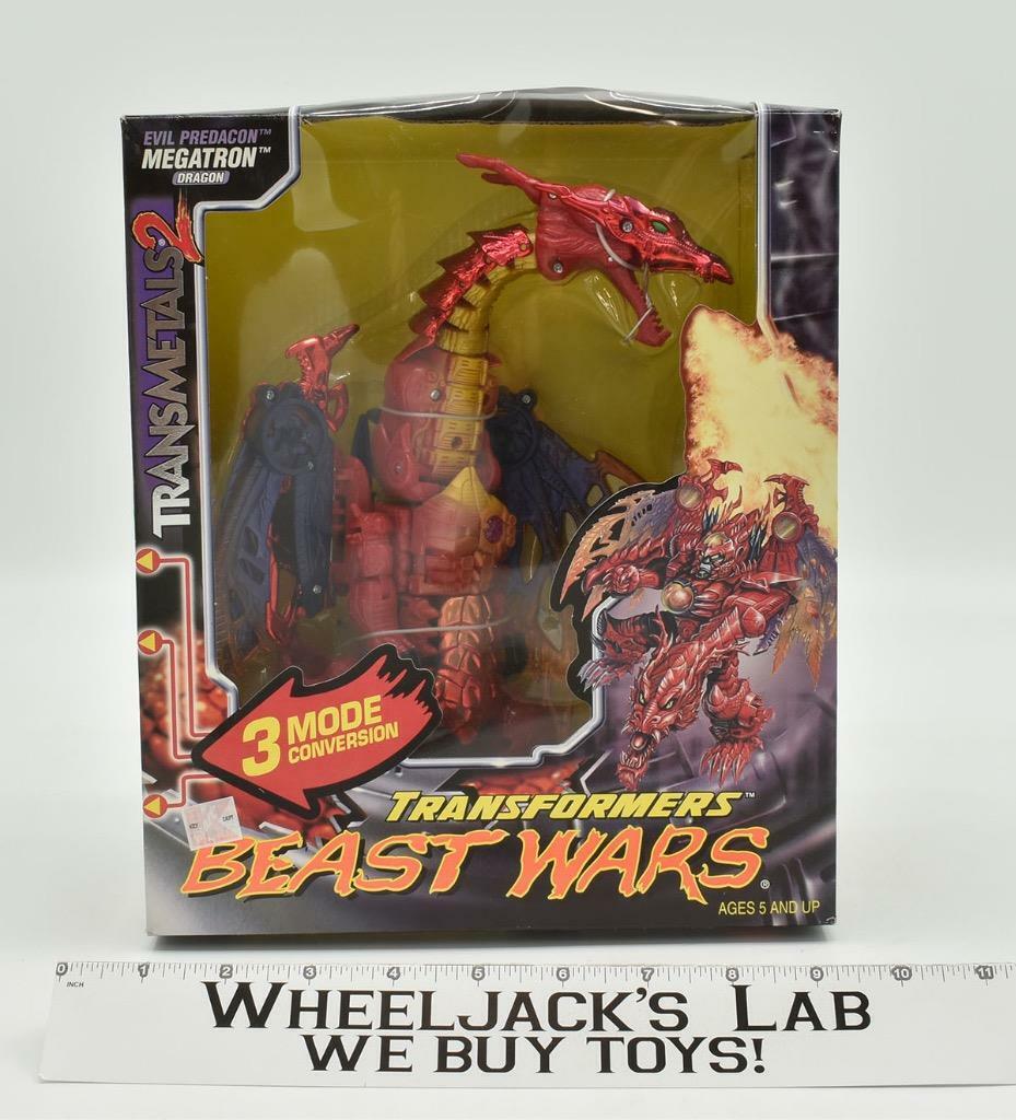 Evil Predacon Dragon Transmetal Transformers 1999 Hasbro Beast Wars ...