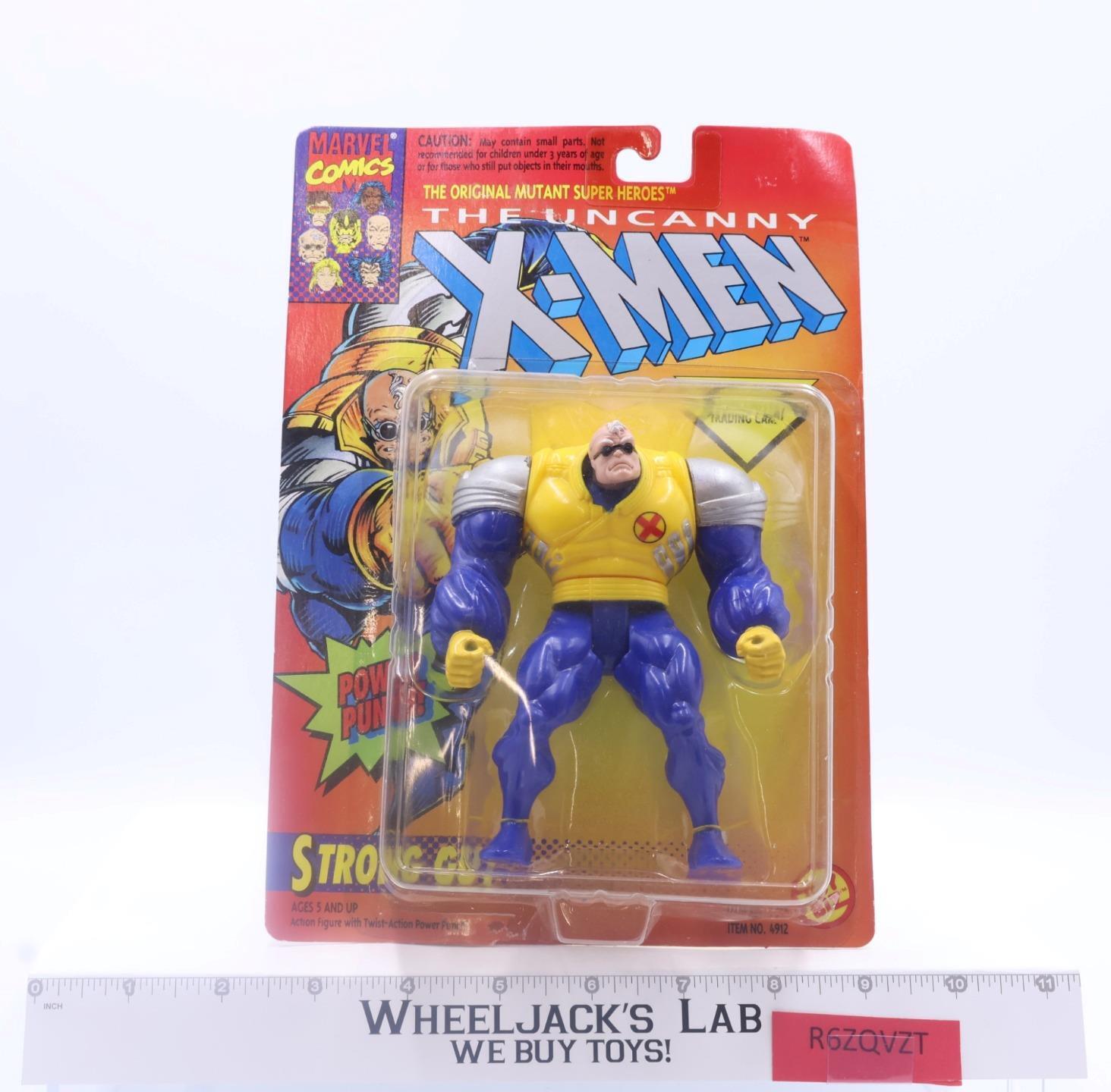 Strong Guy W/CARD & BUBBLE 100% Complete The Uncanny X-Men 1993 Toy Biz ...
