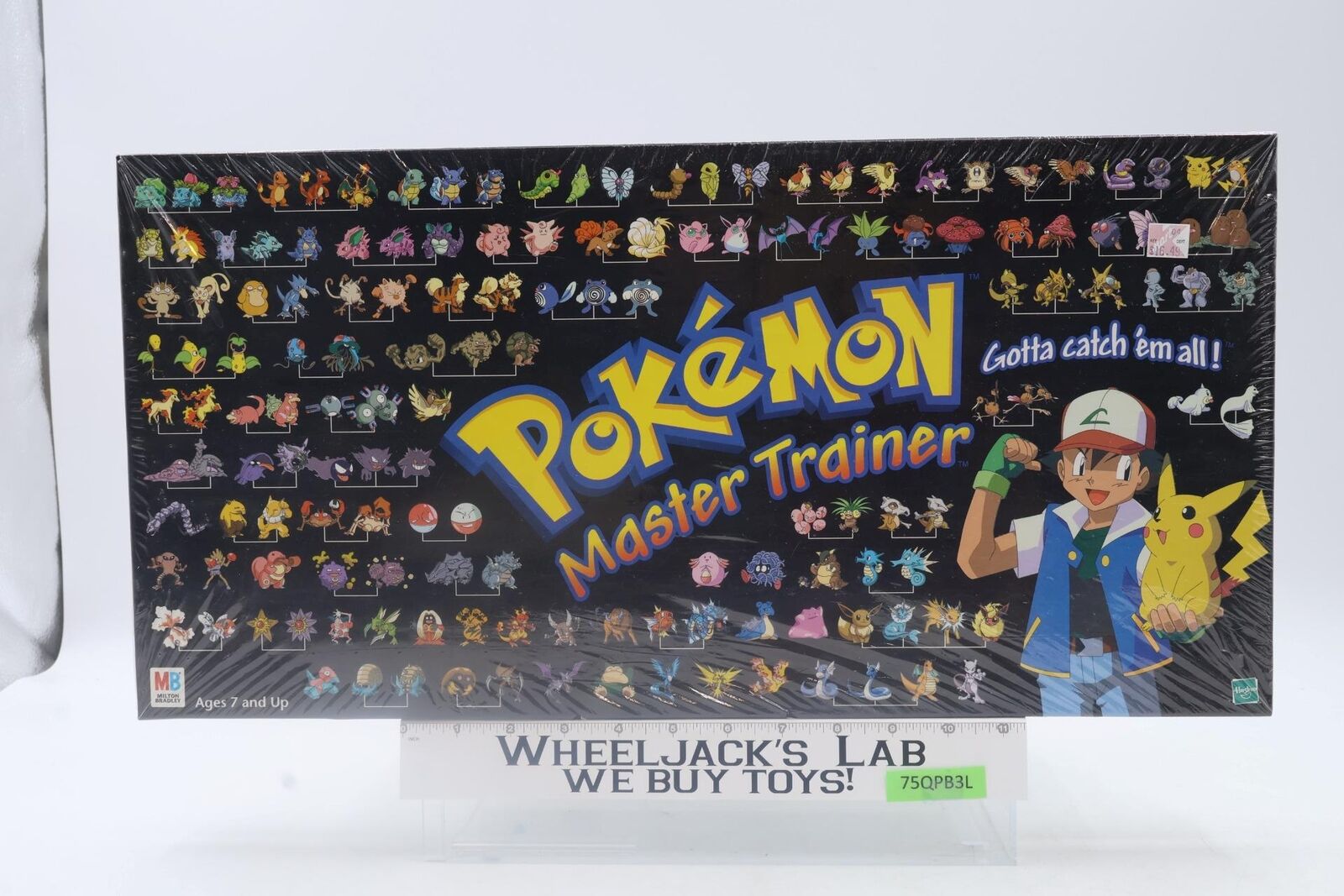 Pokemon Master Trainer 1999 Milton Bradley Board Game NEW SEALED ...