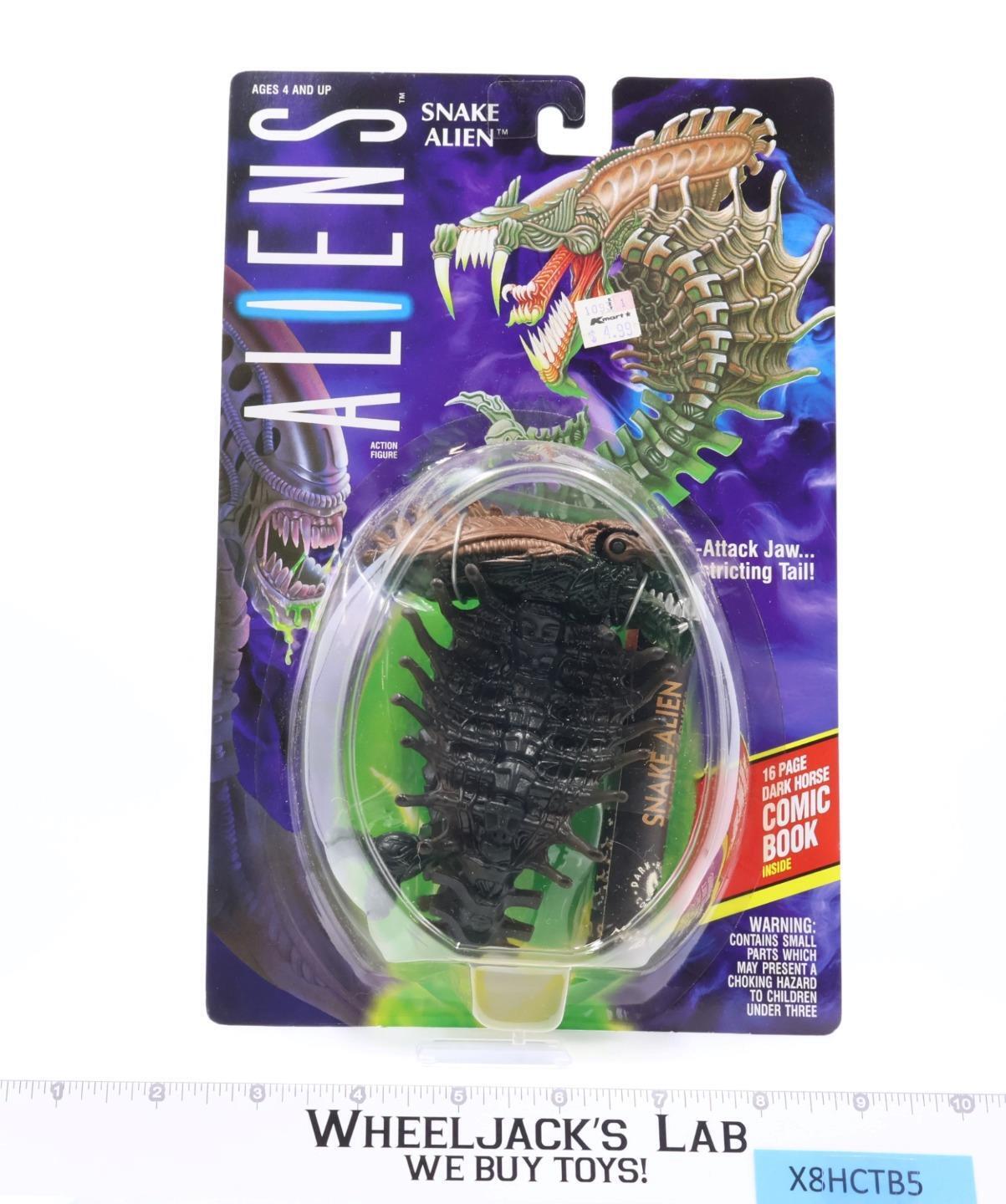 Snake Alien W/ Comic Aliens 1992 Kenner Action Figure NEW MOSC SEALED ...