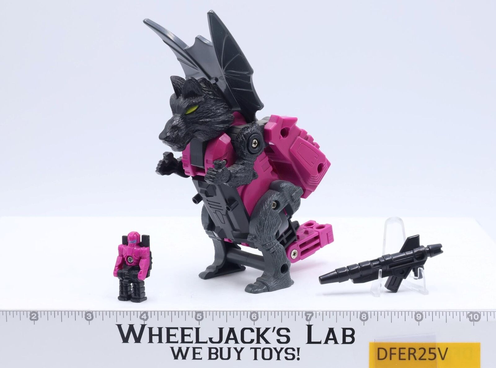 Fangry Headmaster 100% Complete 1988 Vintage G1 Transformers Action ...