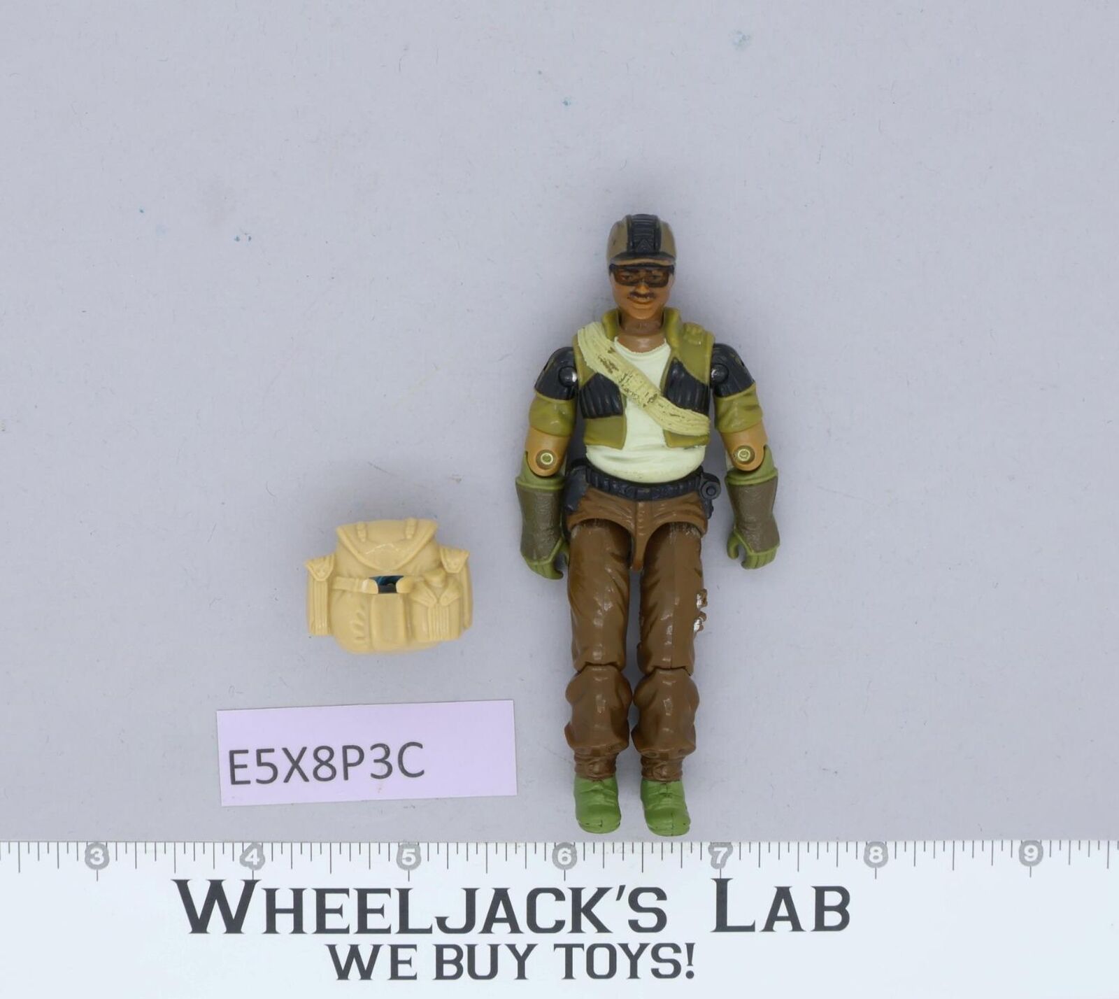 Alpine V1 G.I. Joe 1985 Hasbro Vintage Action Figure - Wheeljack's Lab
