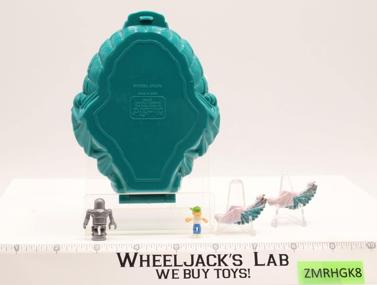 Ice Alien 100% Complete Doom Zones Mighty Max 1992 Bluebird Toys ...