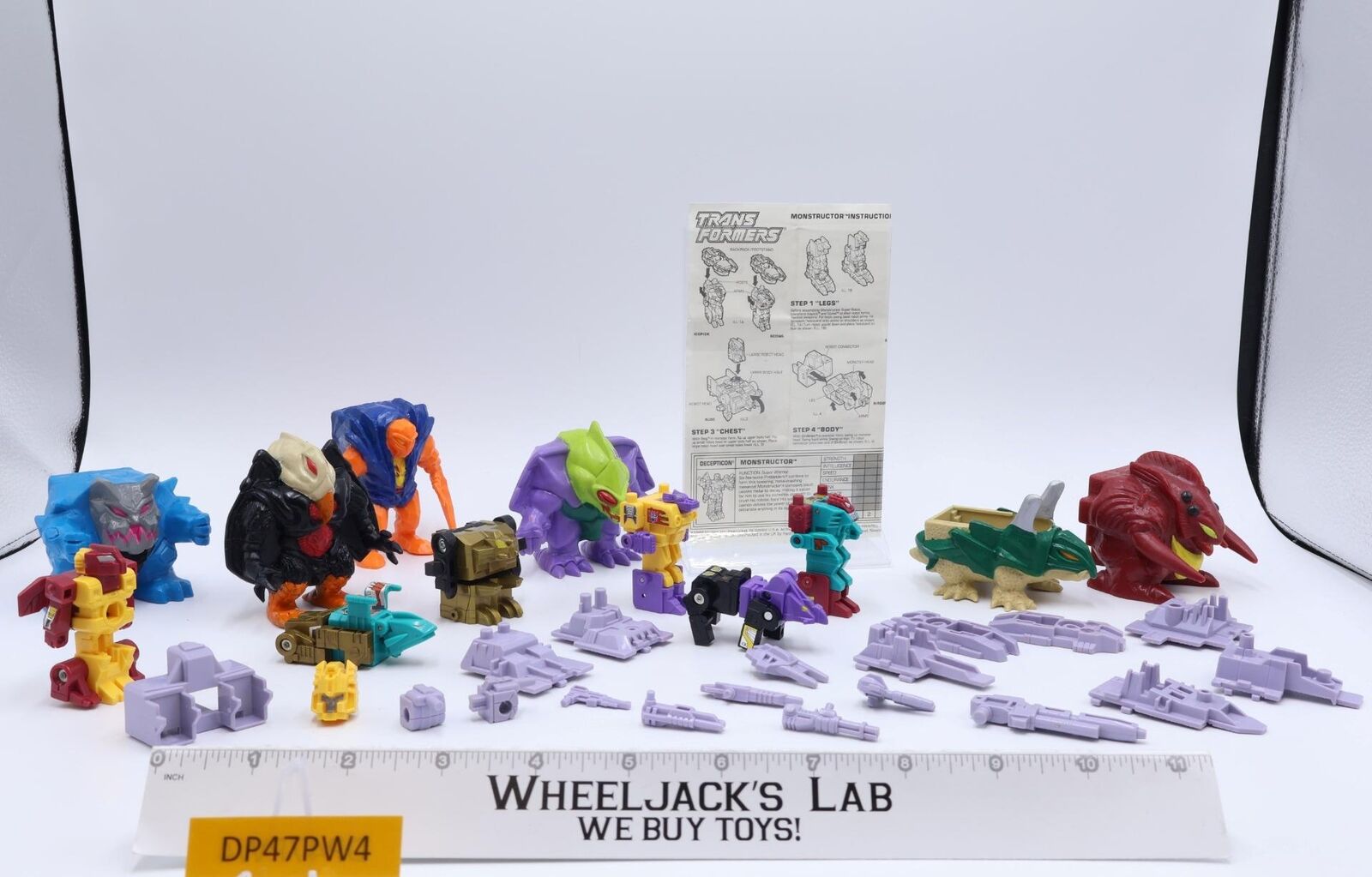 Pretender Monstructor 100% Complete Vintage 1989 G1 Transformers Action ...