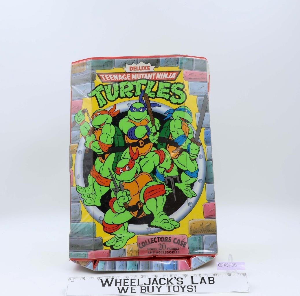 Deluxe Collectors Carry Case W/Trays TMNT Teenage Mutant Ninja Turtles ...