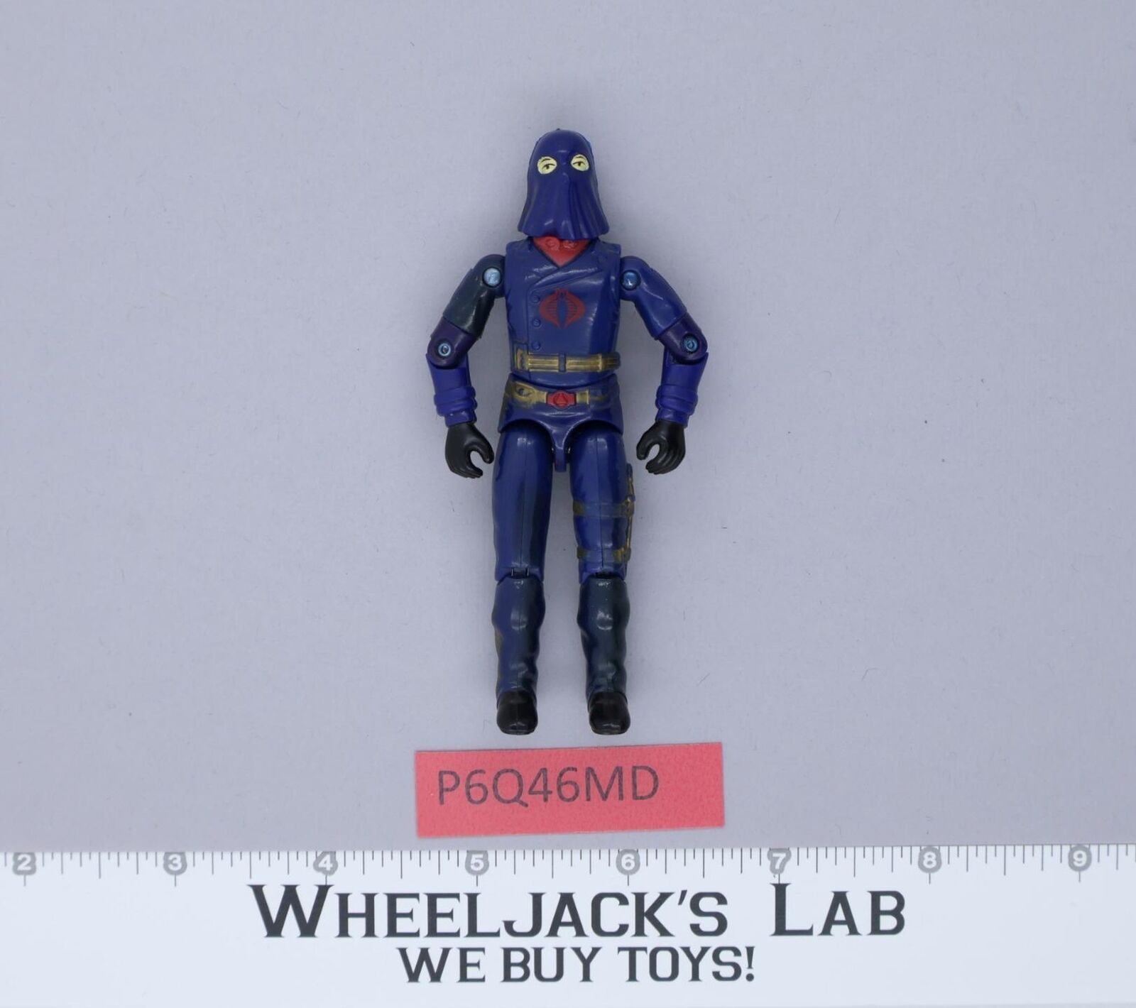 Cobra Commander V2 G.I. Joe 1984 Hasbro Vintage Action Figure ...