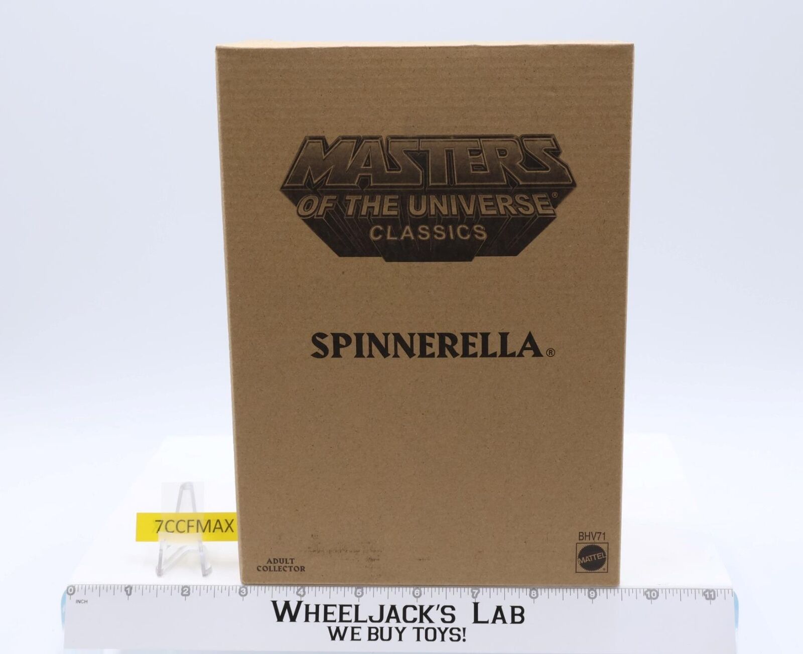 Spinnerella w/ Mailer MOSC NEW He-Man Classics MOTUC 30th Anniv. 2014 ...
