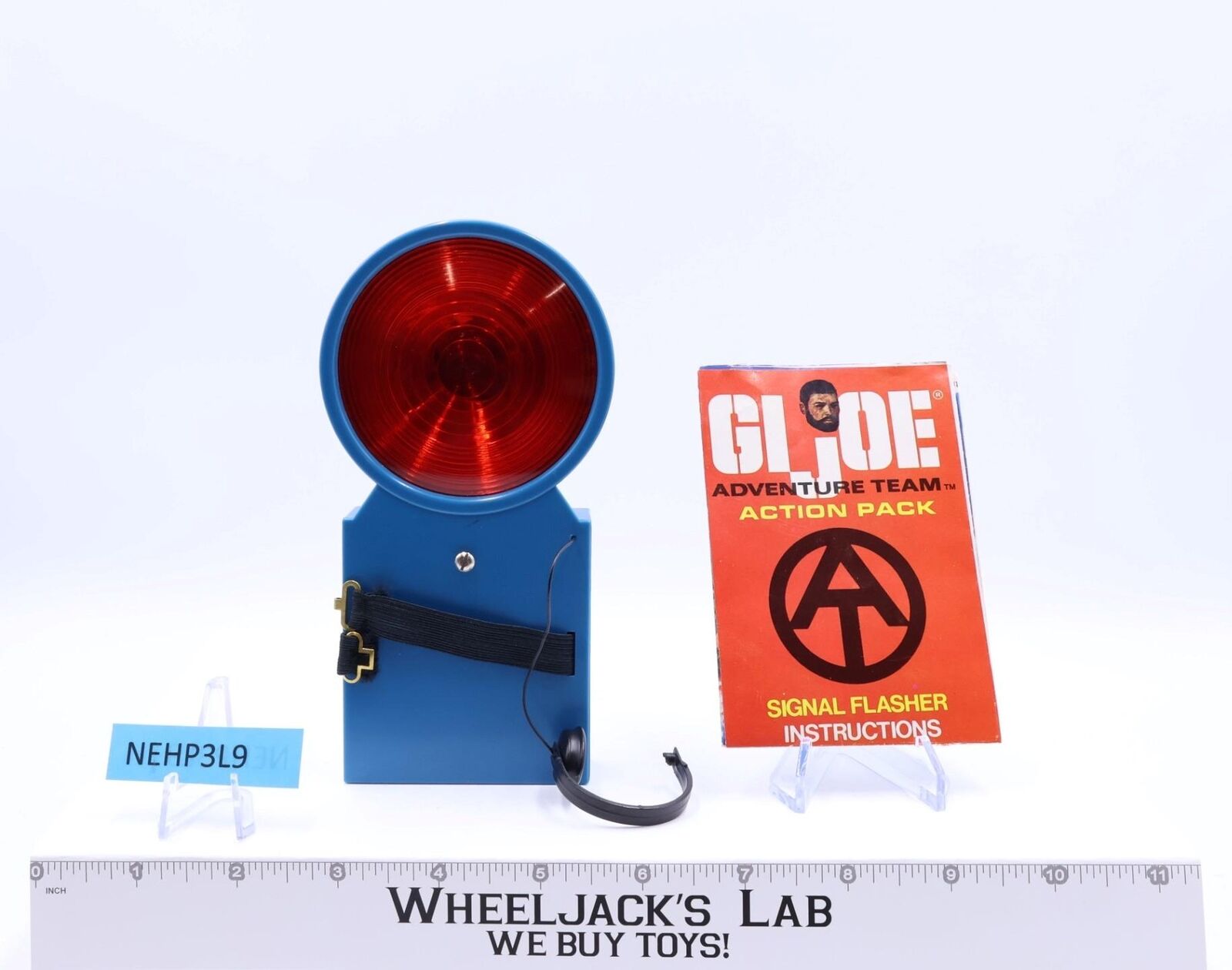 Morse Code Signal Flasher GI Joe Adventure Team 1971 Hasbro Vintage ...