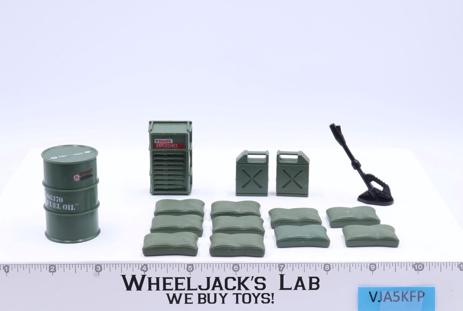 Mortar Defense Unit G.I. Joe Hasbro 1984 Vintage Action Figure Playset ...