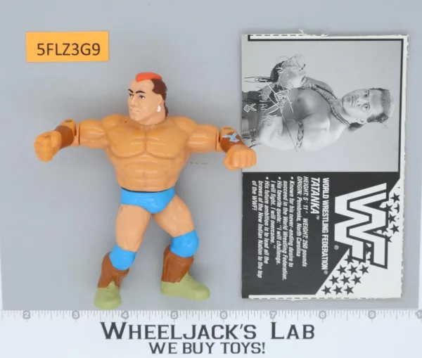 Tatanka 100% Complete WWF WWE Hasbro Wrestling 1993 Titan Sports ...