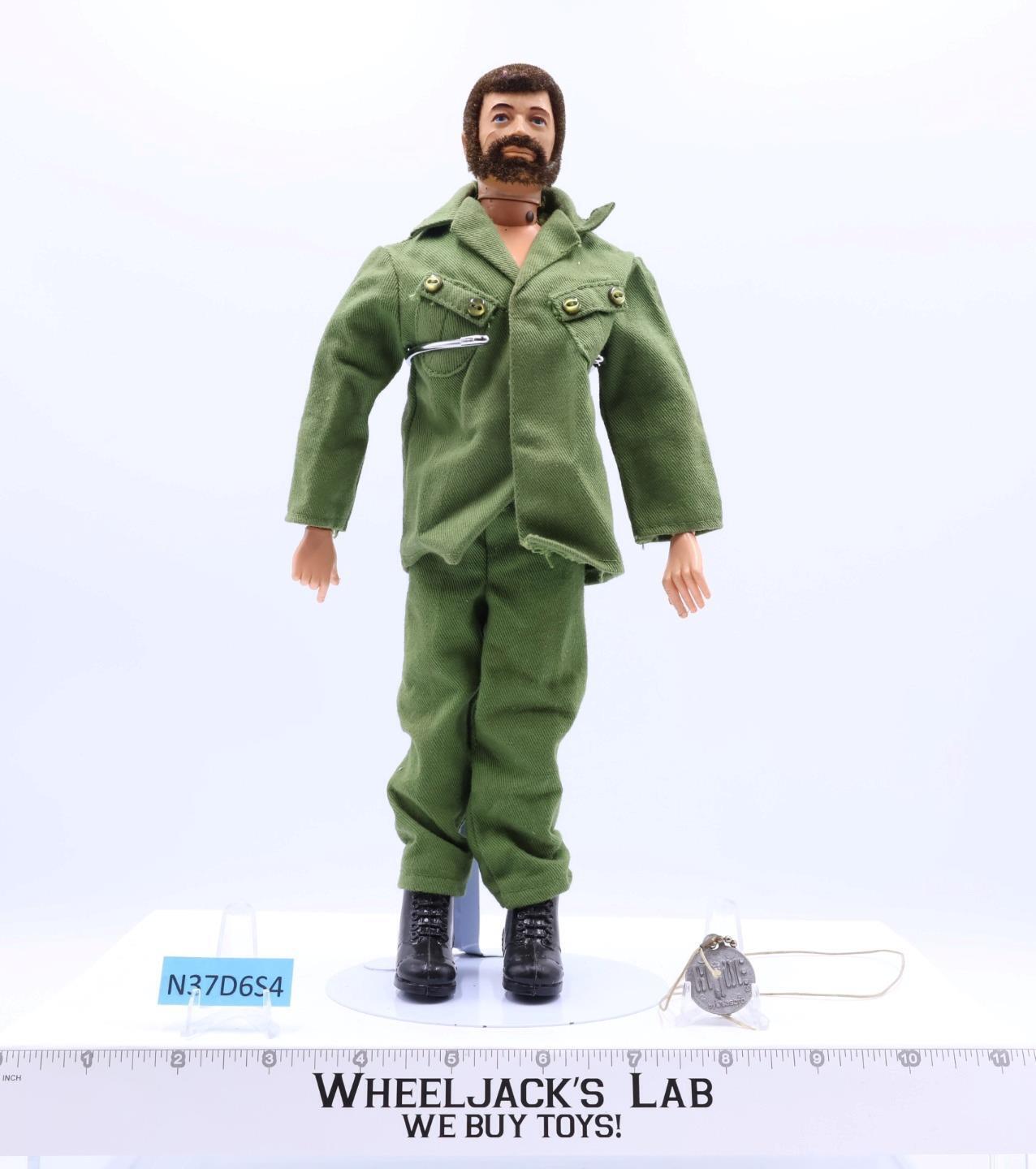 Talking Commander Flocked Brown Hair & Beard 12" 1970 GI Joe Hasbro ...